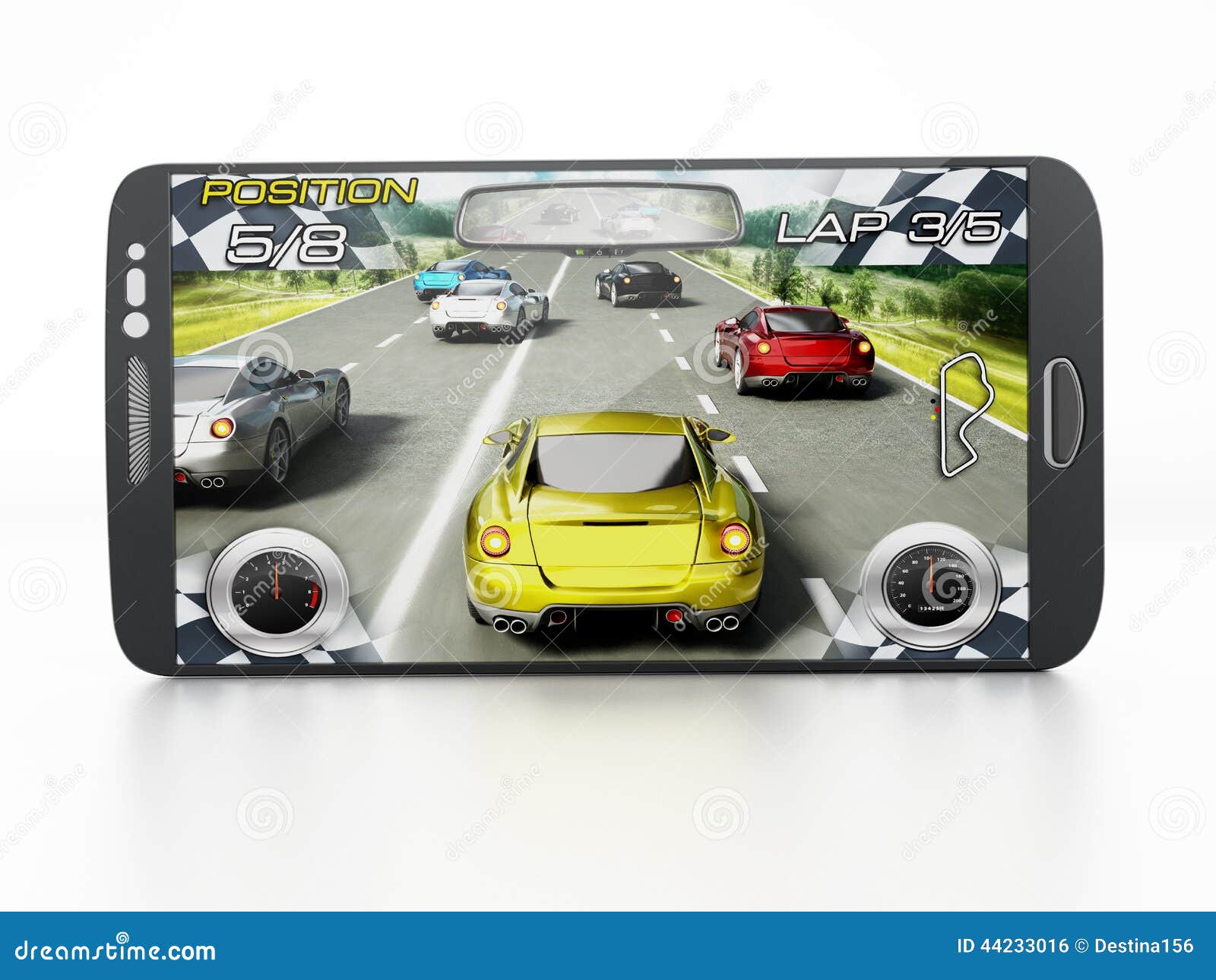 Mobile gaming stock illustration. Illustration of shiny - 44233016