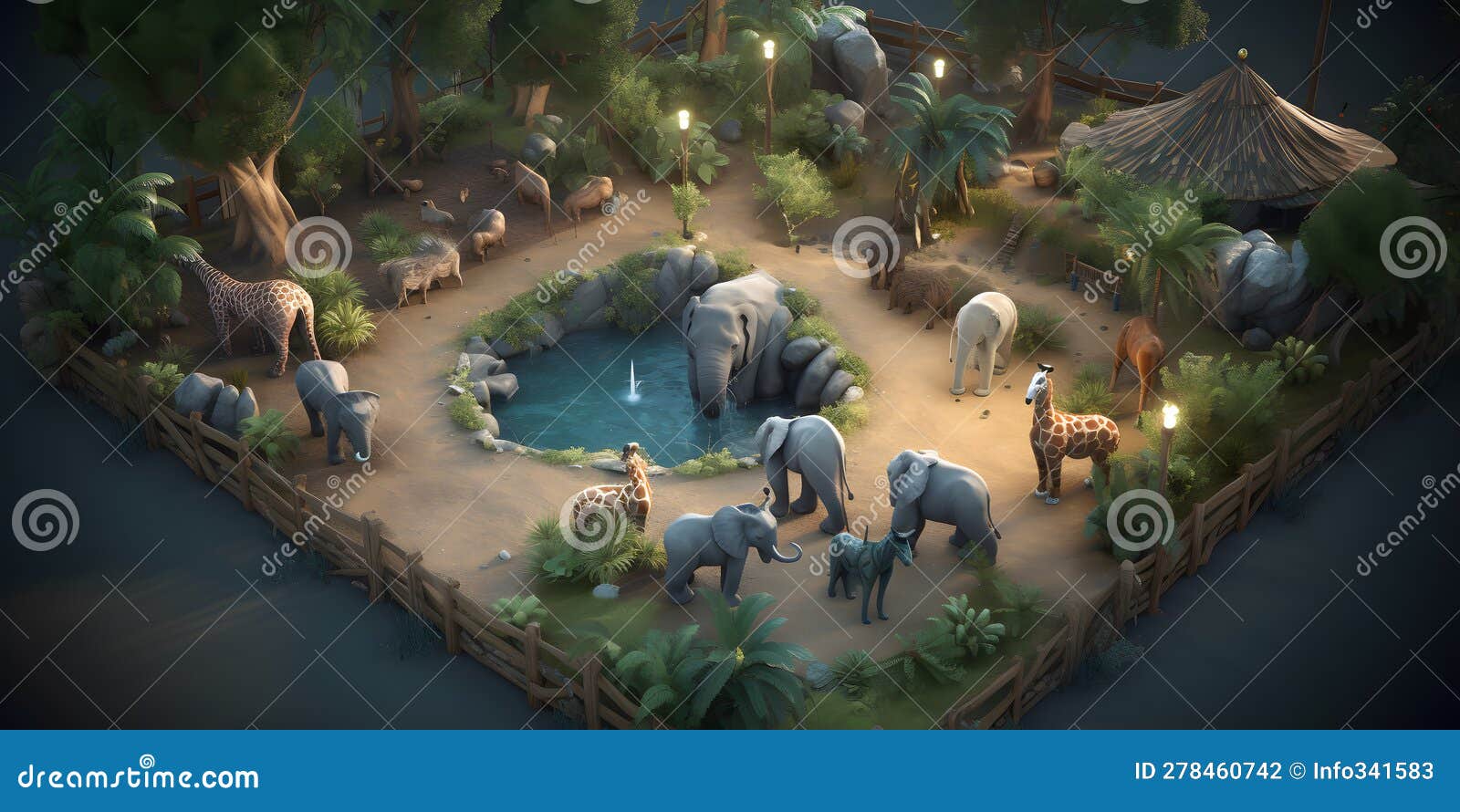 Mobile Gaming Simulation Game Design a Virtual Zoo Hyper- Generative AI ...
