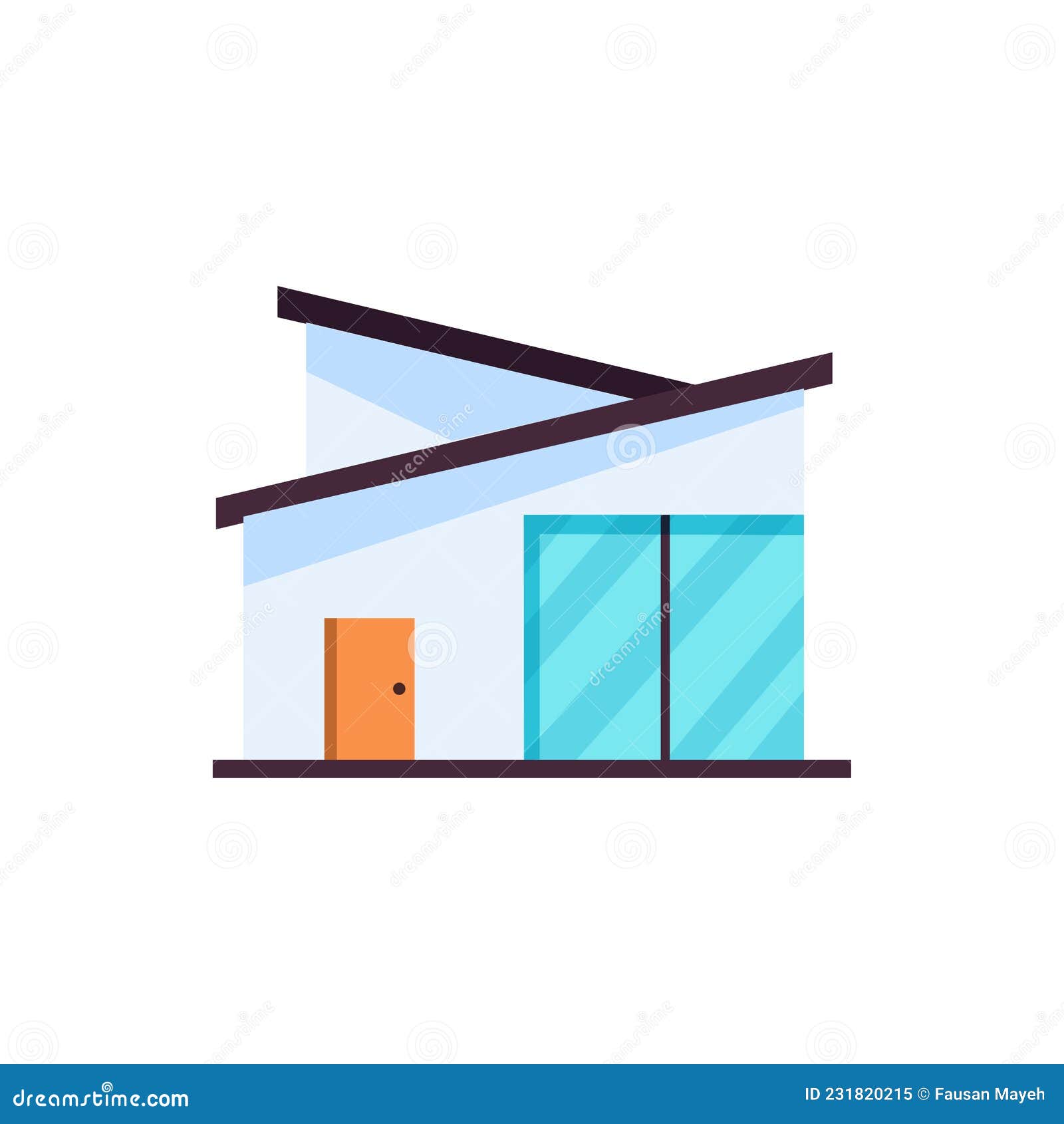 Mobile Home Style Vector Illustration Design Stock Vector ...