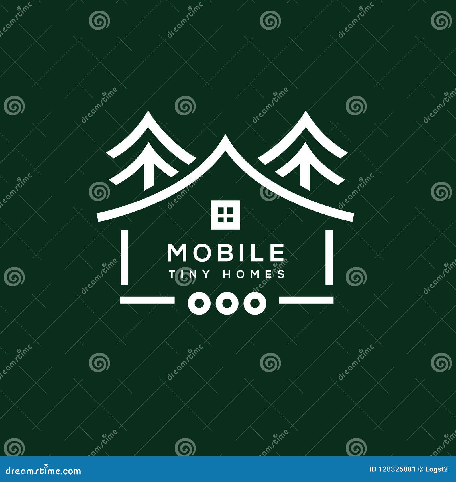 Mobile homes vector logo stock vector. Illustration of symbol - 128325881
