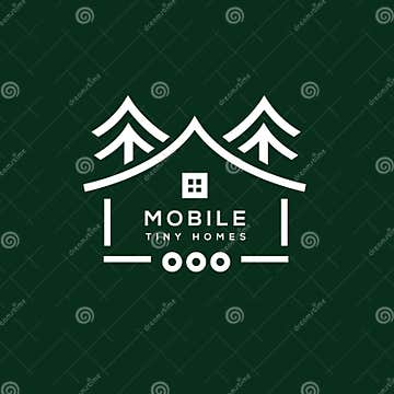 Mobile homes vector logo stock vector. Illustration of symbol - 128325881