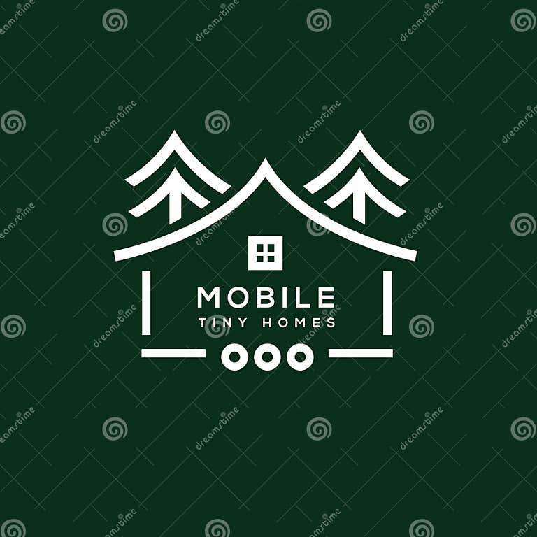 Mobile homes vector logo stock vector. Illustration of symbol - 128325881
