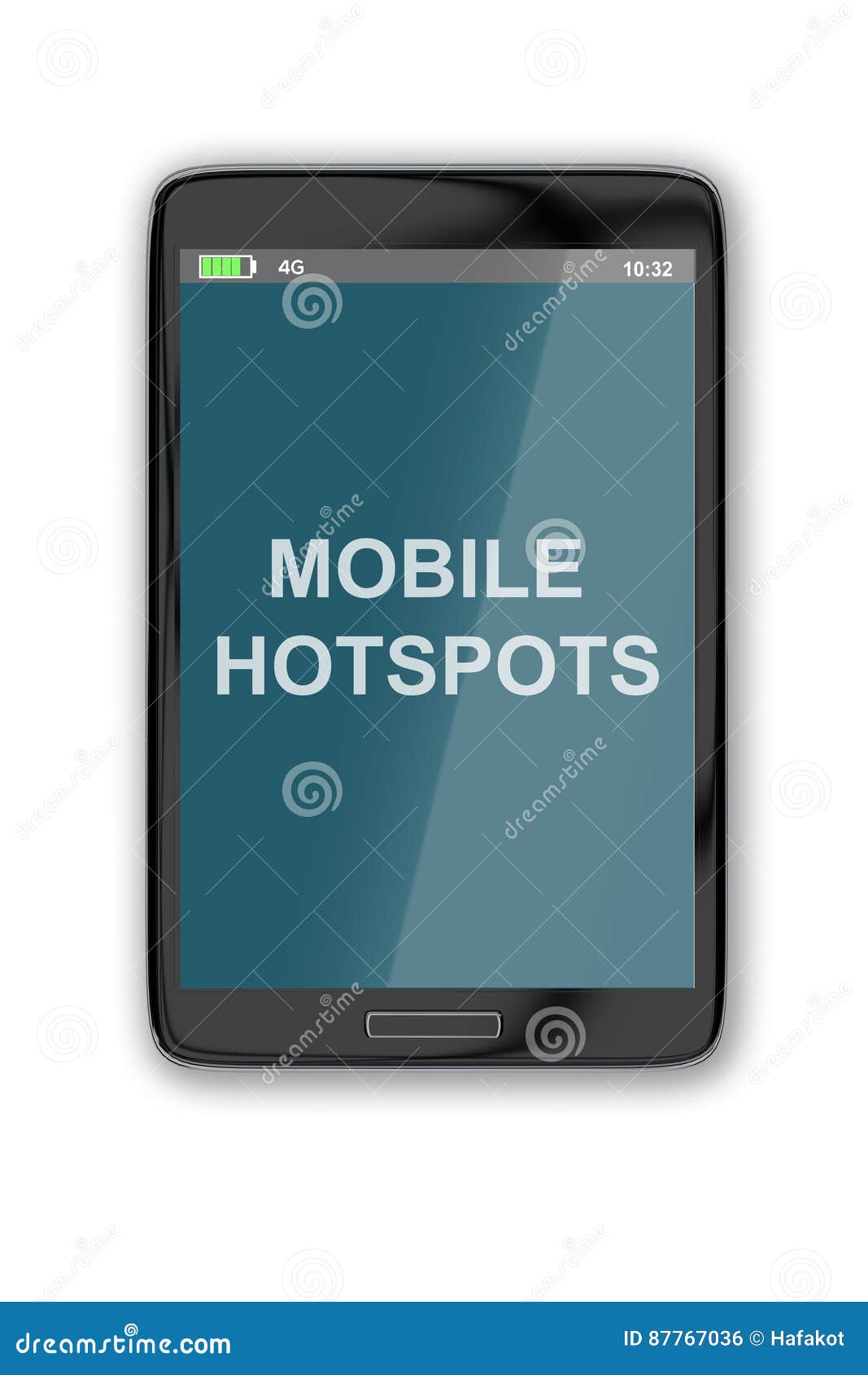Mobile Hotspot concept stock illustration. Illustration of coverage ...