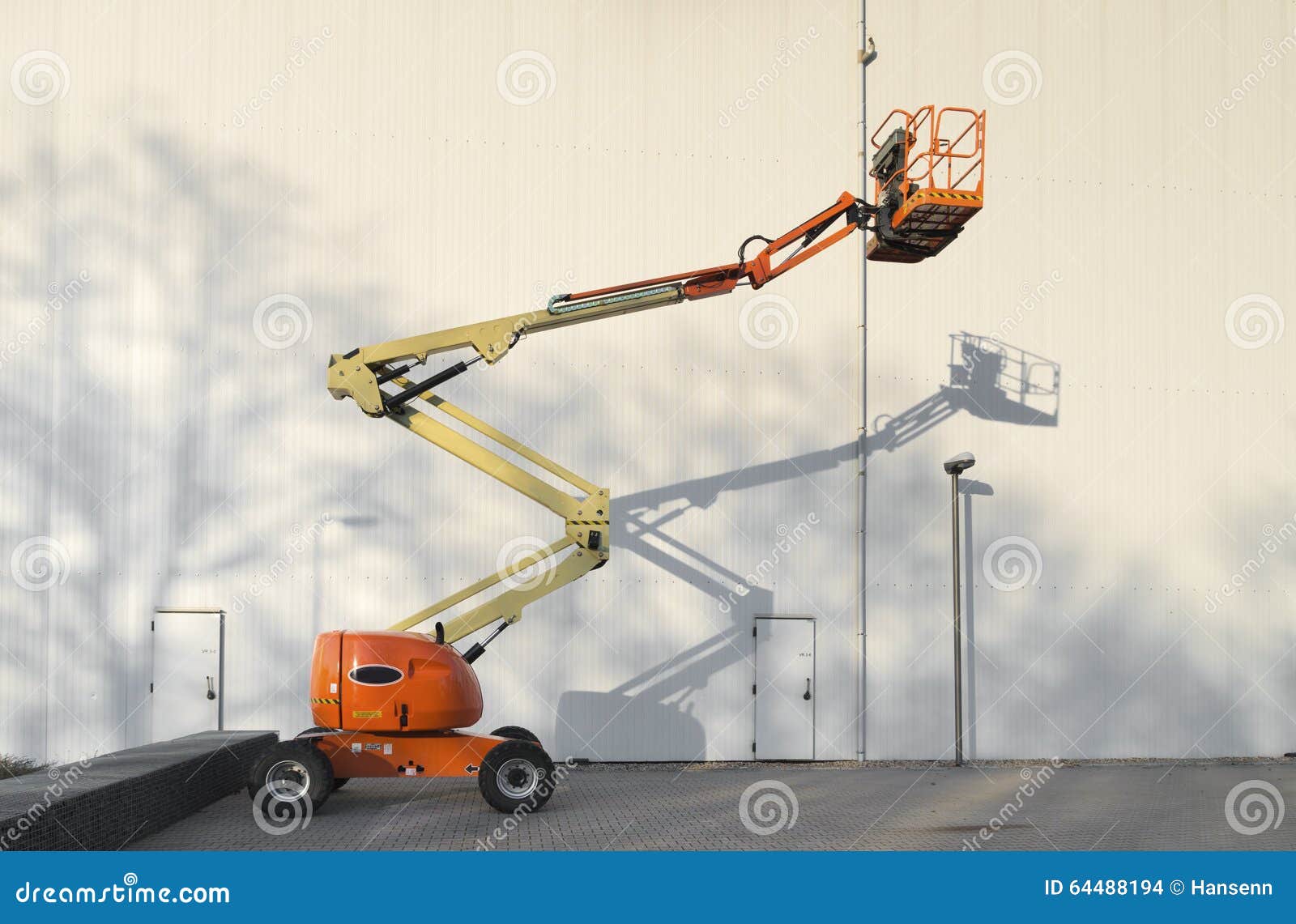 Mobile hydraulic crane stock photo. Image of load, mechanical - 64488194