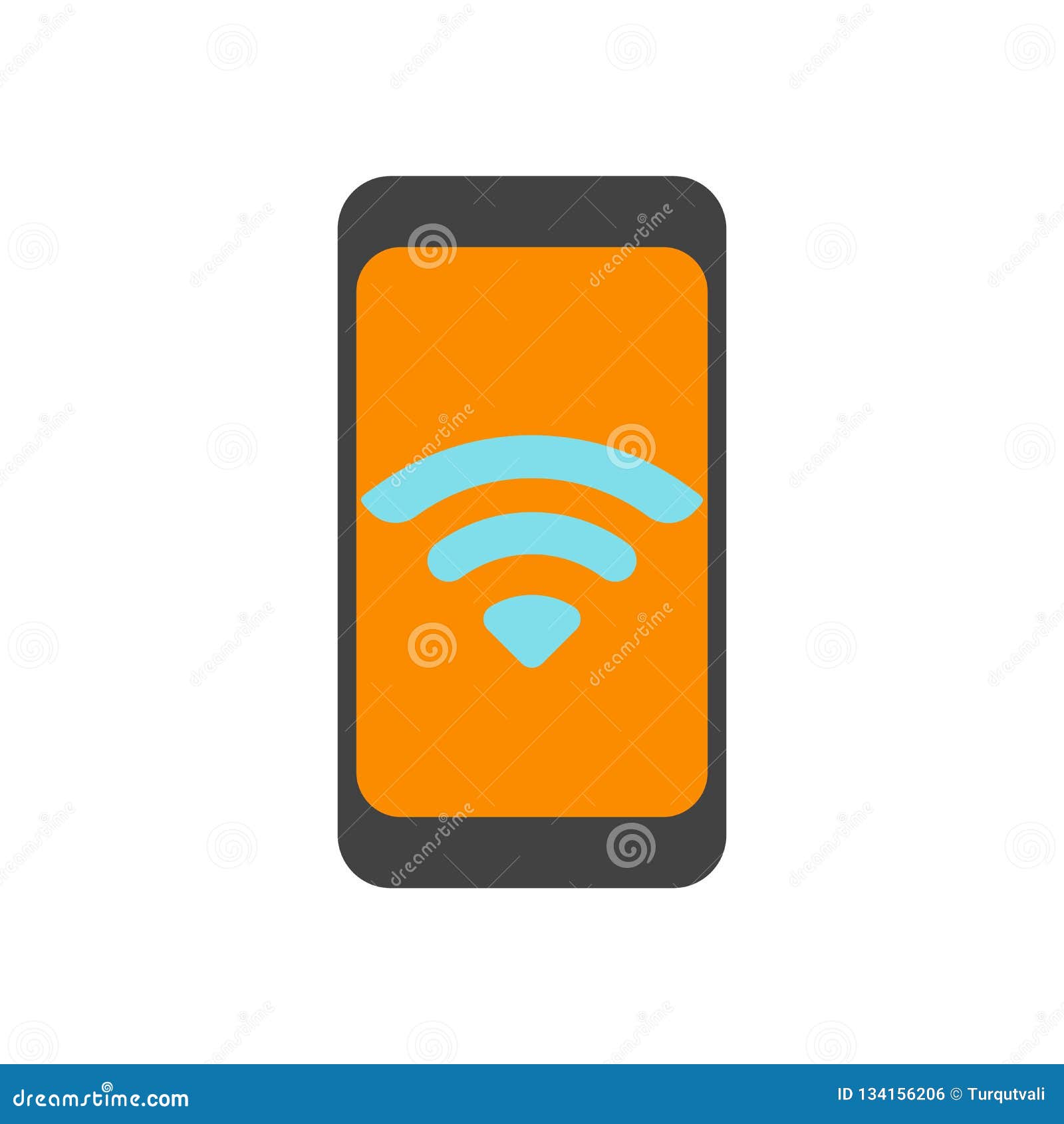 Mobile Icon Vector Sign and Symbol Isolated on White Background, Mobile ...