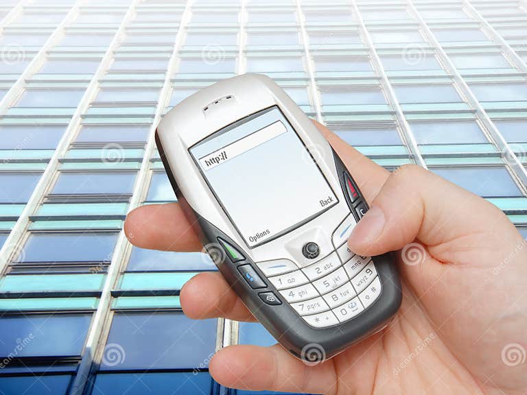 Mobile internet connection stock image. Image of hands - 884711