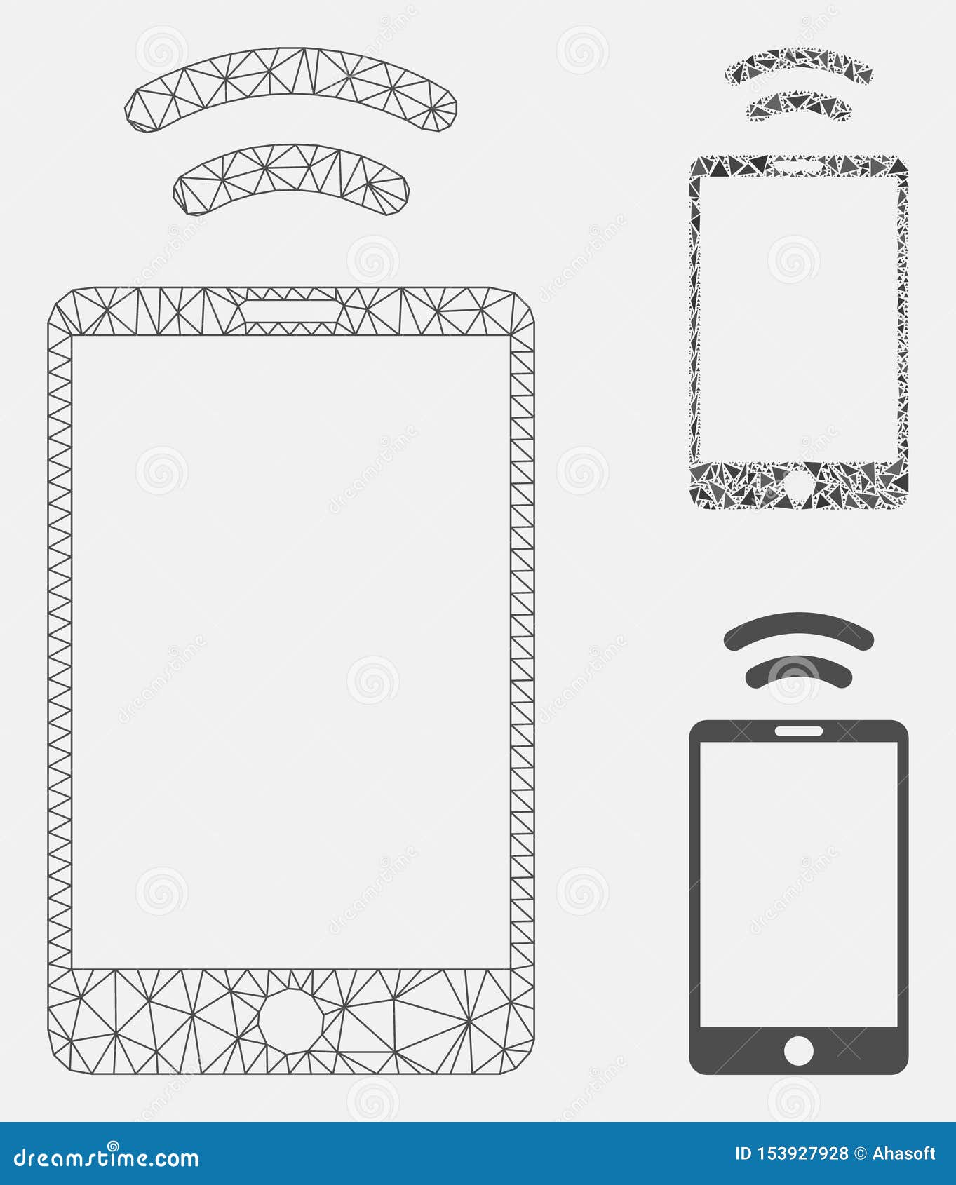 Mobile Irda Signal Vector Mesh Carcass Model and Triangle Mosaic Icon ... Mobile Irda Signal Vector Mesh Carcass Model and Triangle Mosaic Icon ...