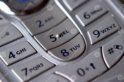 Mobile Keypad stock image. Image of cellphone, button, communication ...