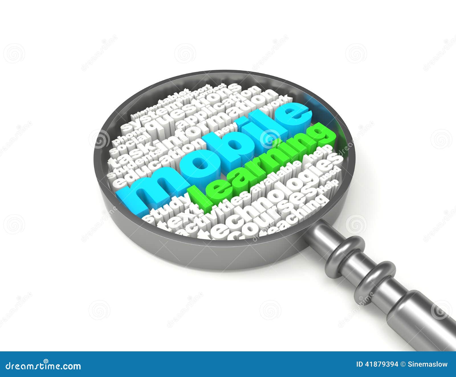 Mobile Learning Linear Icon. Modern Outline Mobile Learning Logo Vector ...