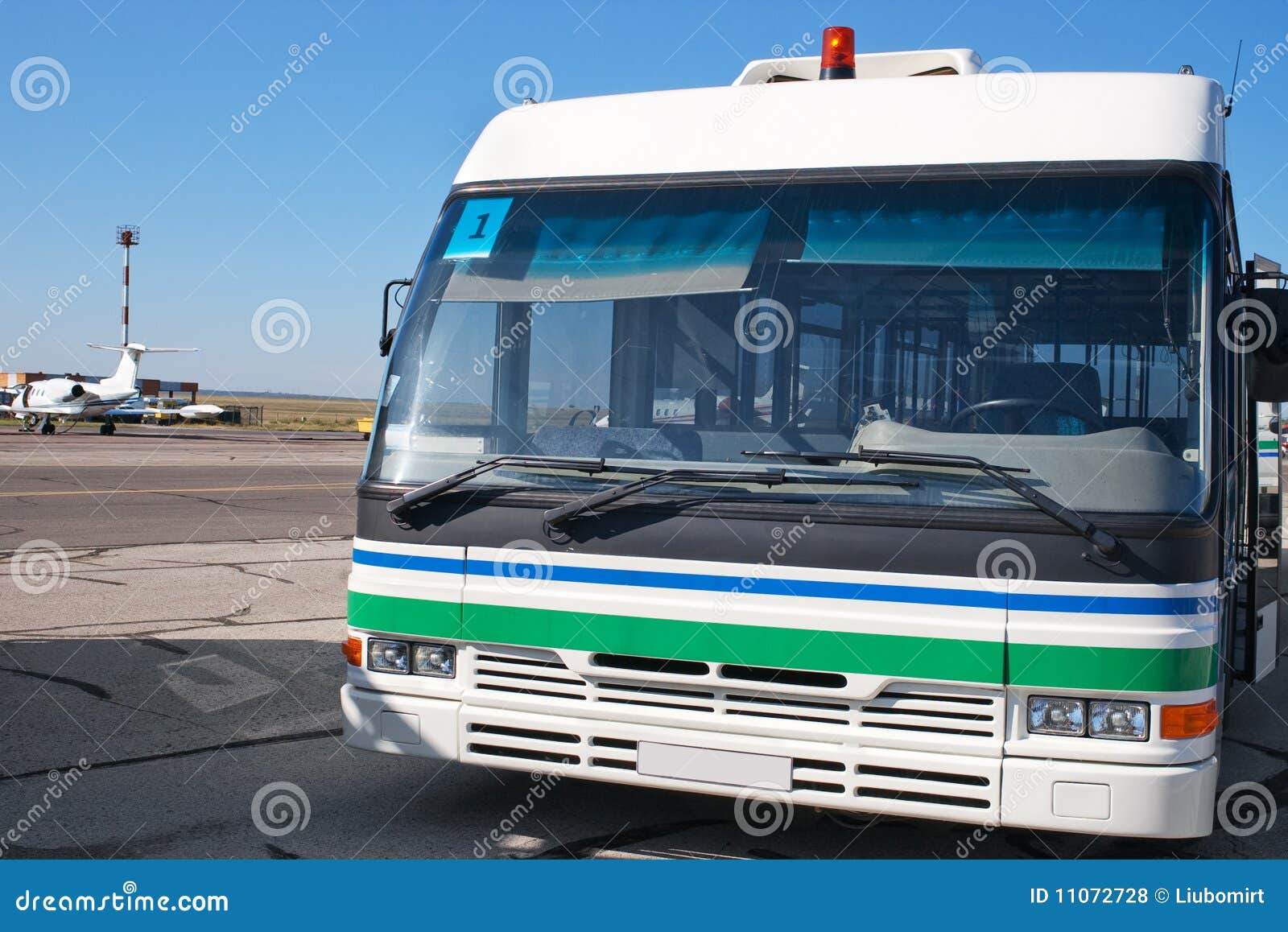 Mobile lounge stock photo. Image of flasher, airfield - 11072728