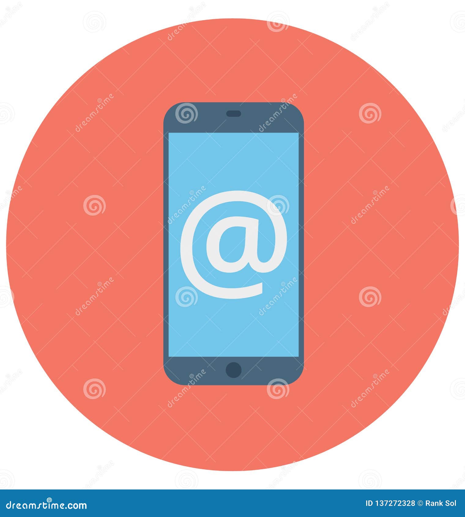 Mobile Mail Isolated Vector Icon that Can Be Easily Modified or Edit ...