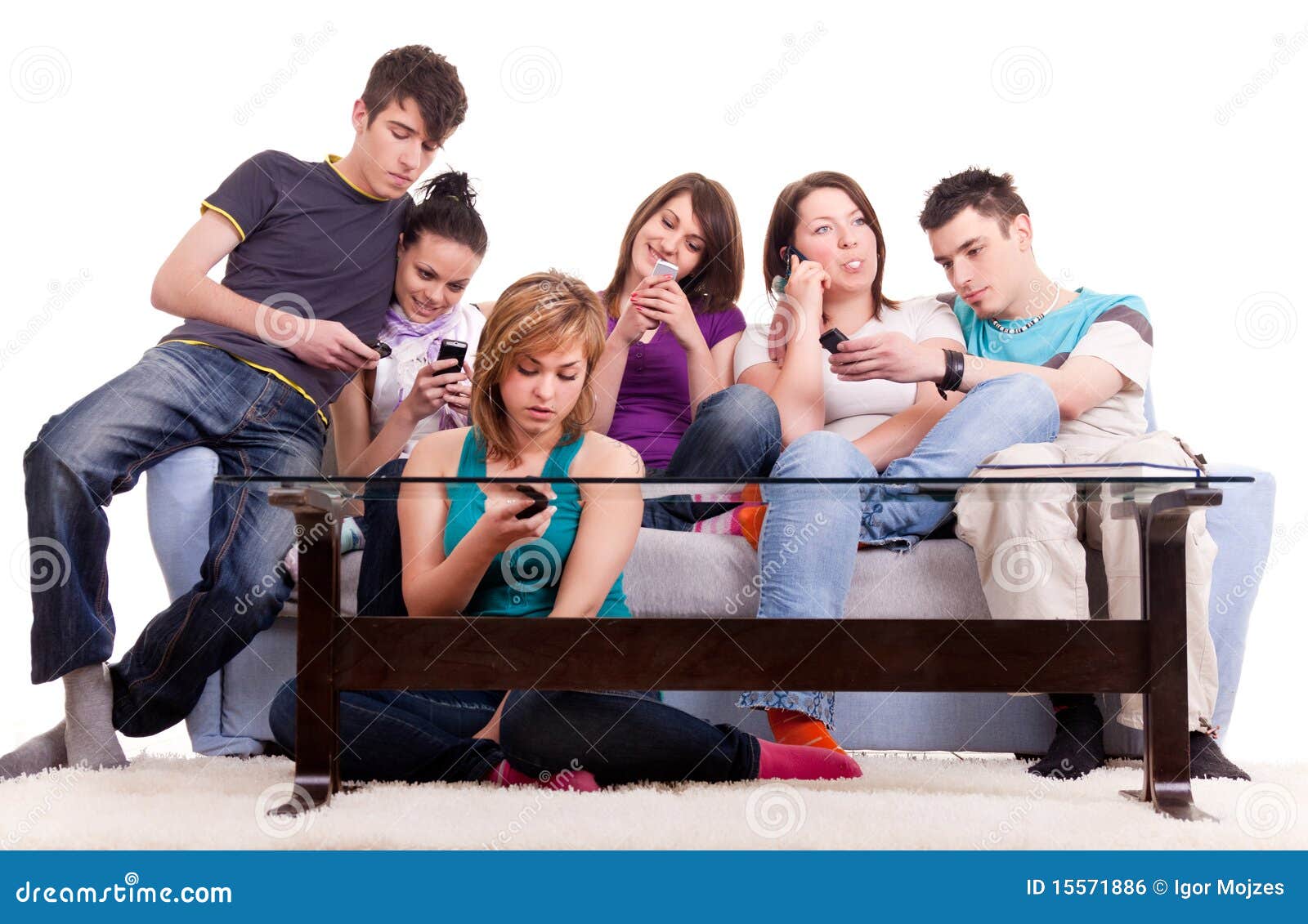 Mobile mania stock photo. Image of messaging, sending - 15571886