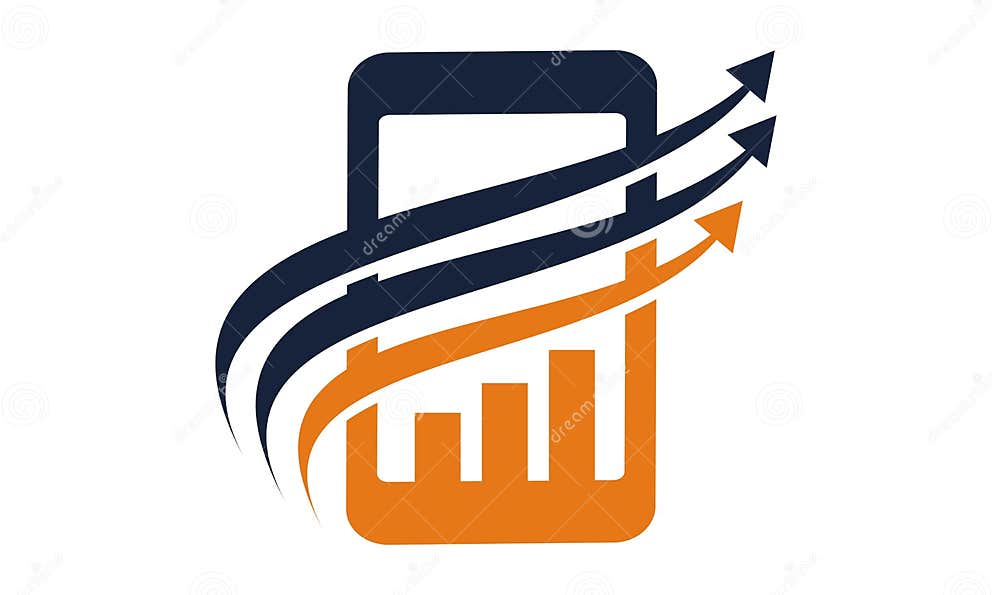 Mobile Marketing Template stock vector. Illustration of earnings ...