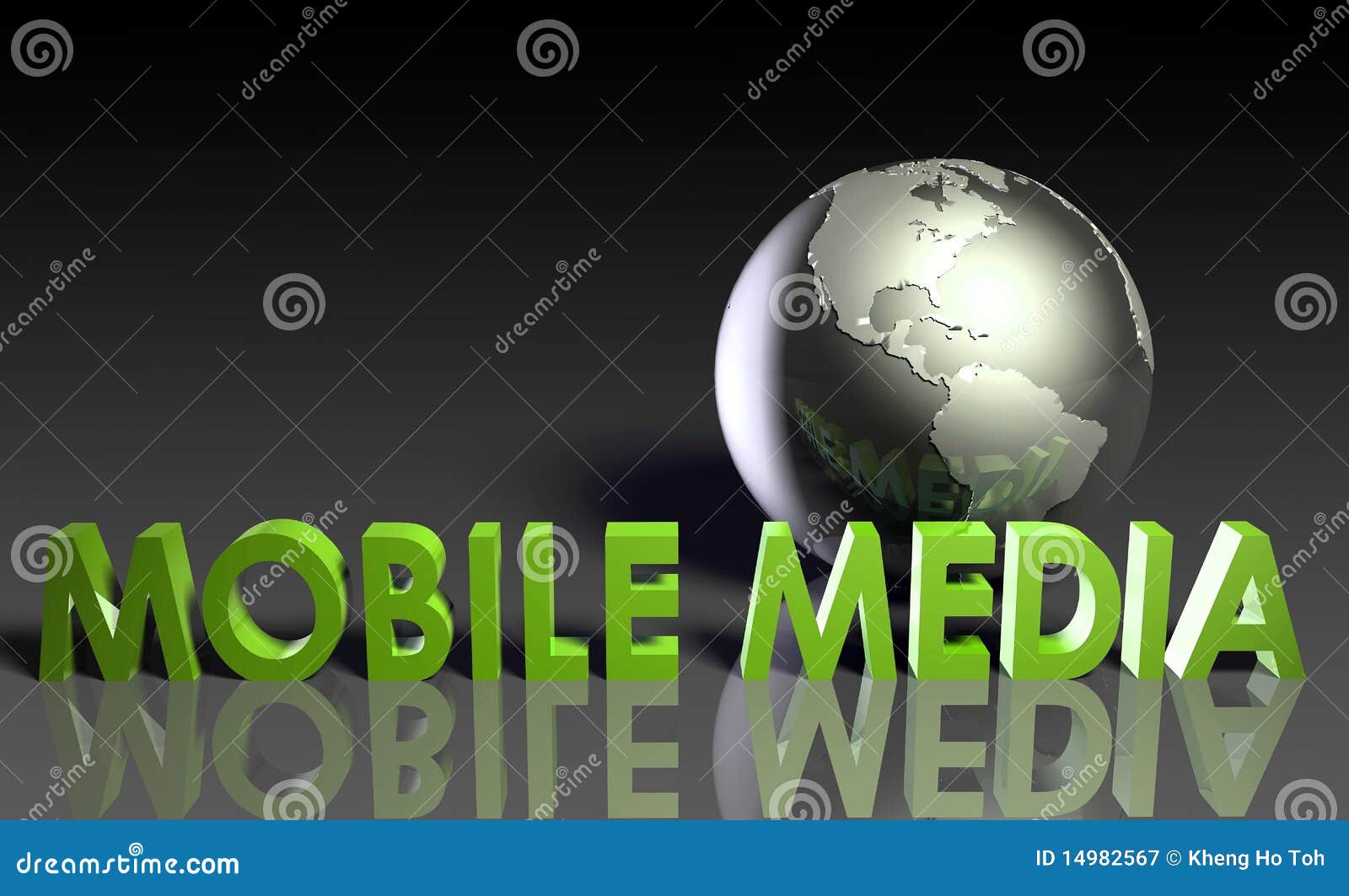 Mobile Media stock illustration. Illustration of communication - 14982567