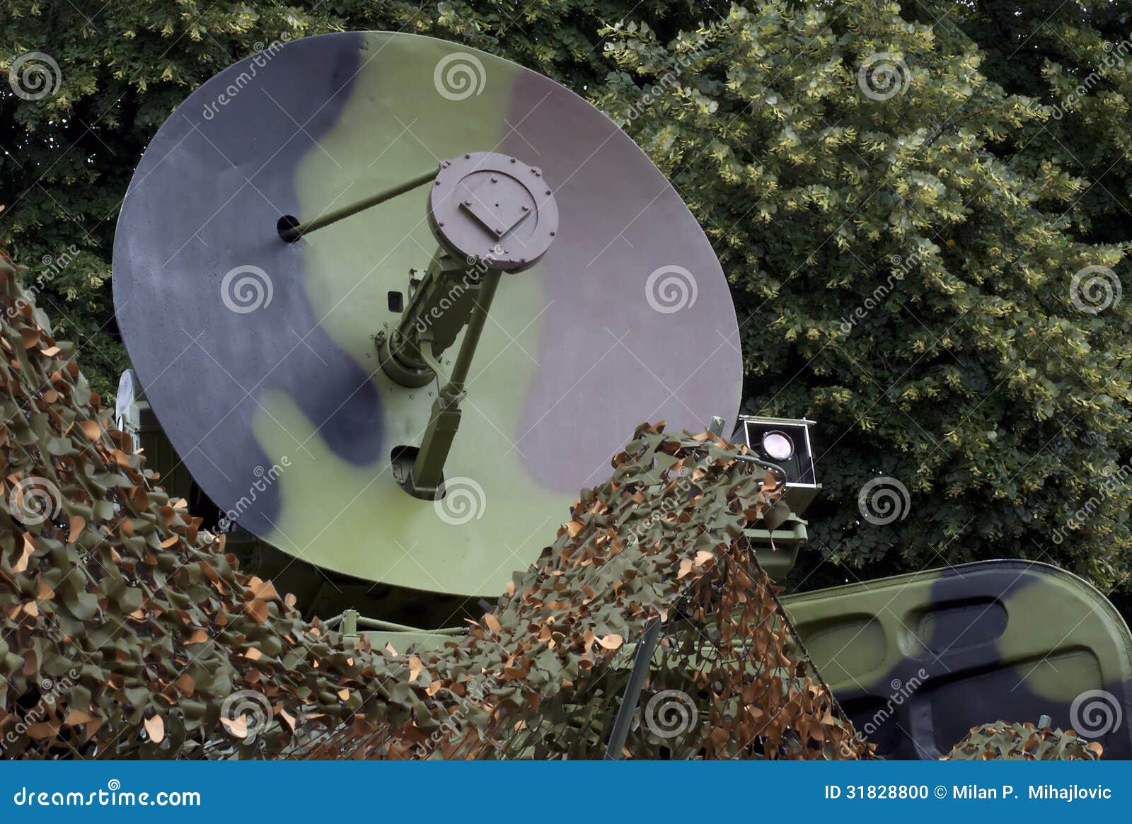 Mobile military radar stock photo. Image of warfare, combat - 31828800