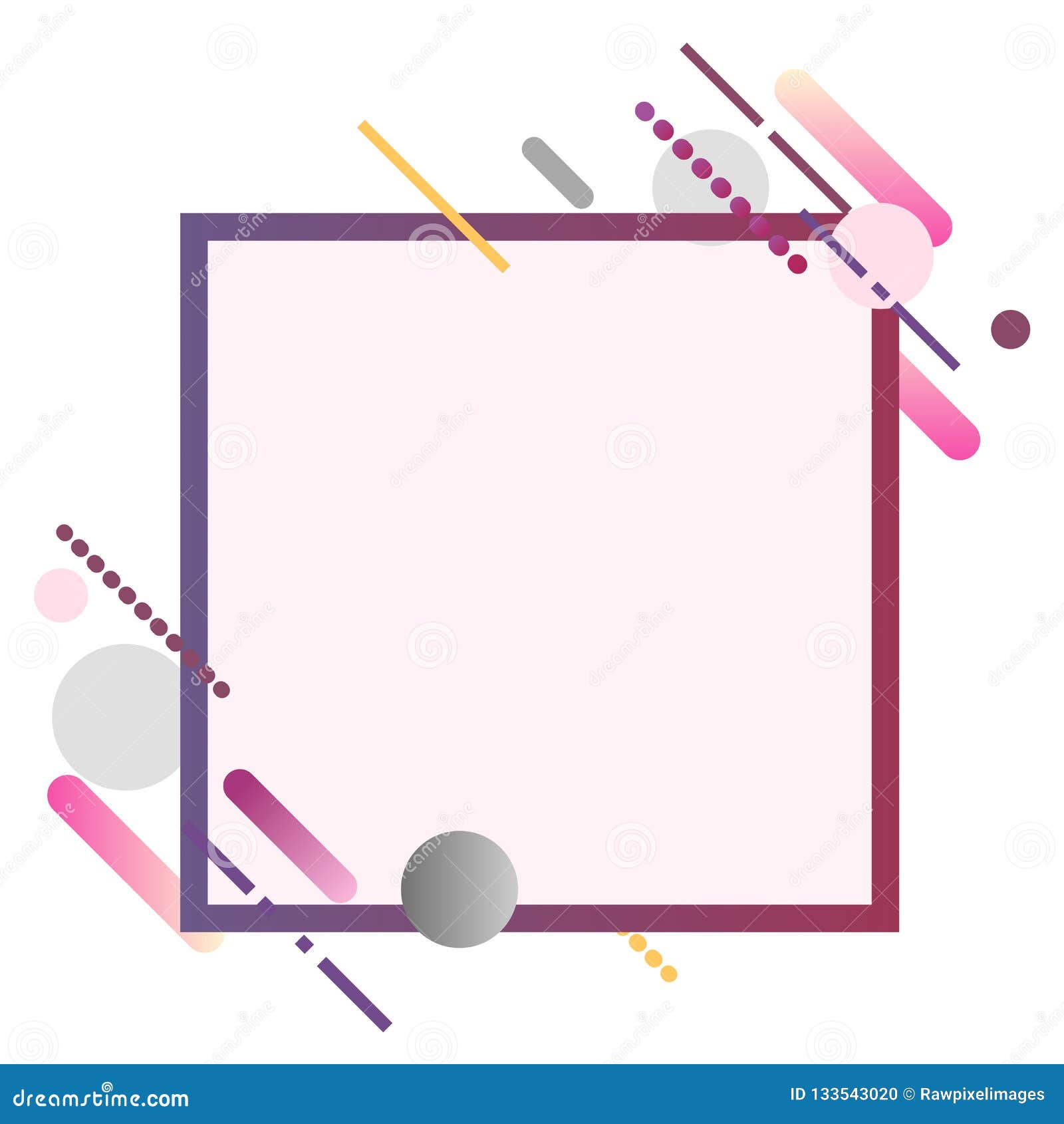 Modern Square Kufic Calligraphy Shukran Jazilan Cartoon Vector ...