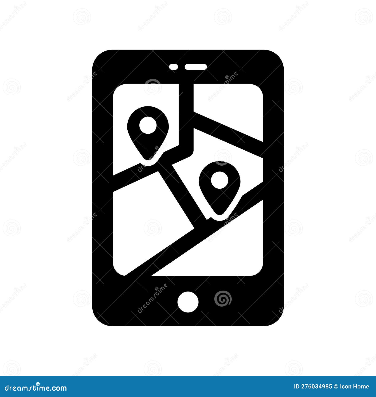 Mobile Navigation Vector Design in Modern Style, Easy To Use Icon Stock ...