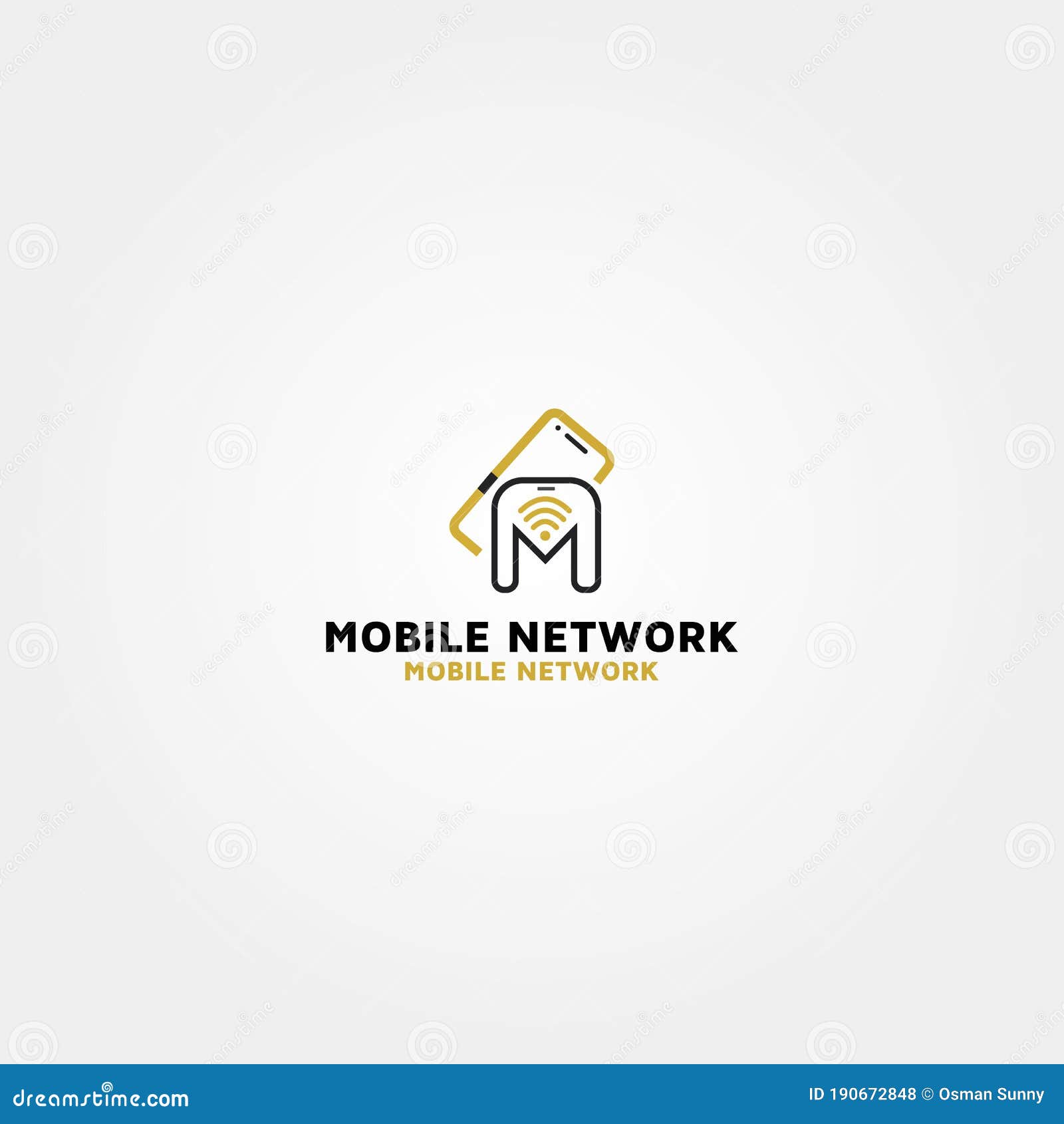 Mobile Network Vector Modern Logo Design Template Idea and Inspiration ...