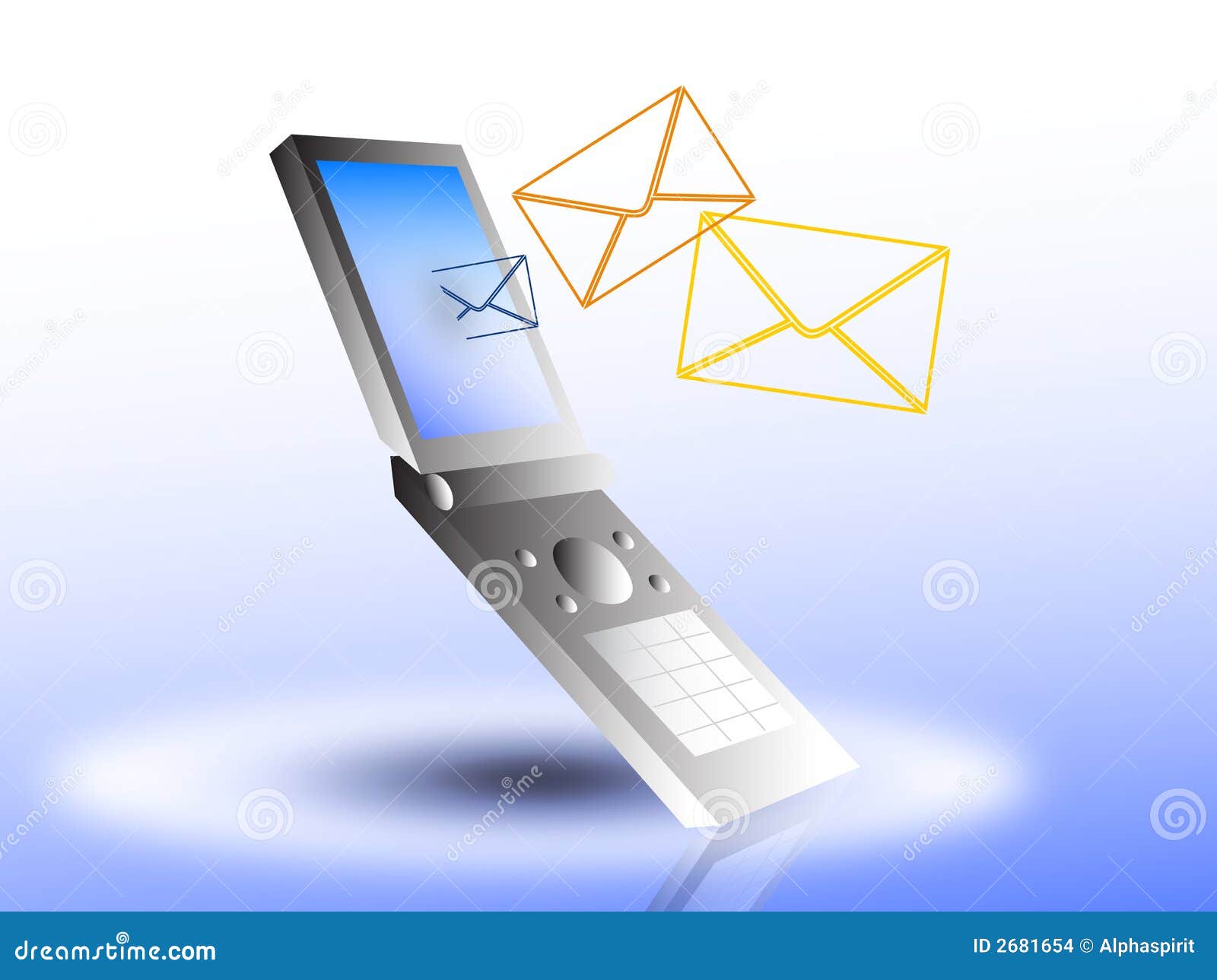 Email Message Icon In Comic Style. Mail Document Cartoon Vector ...