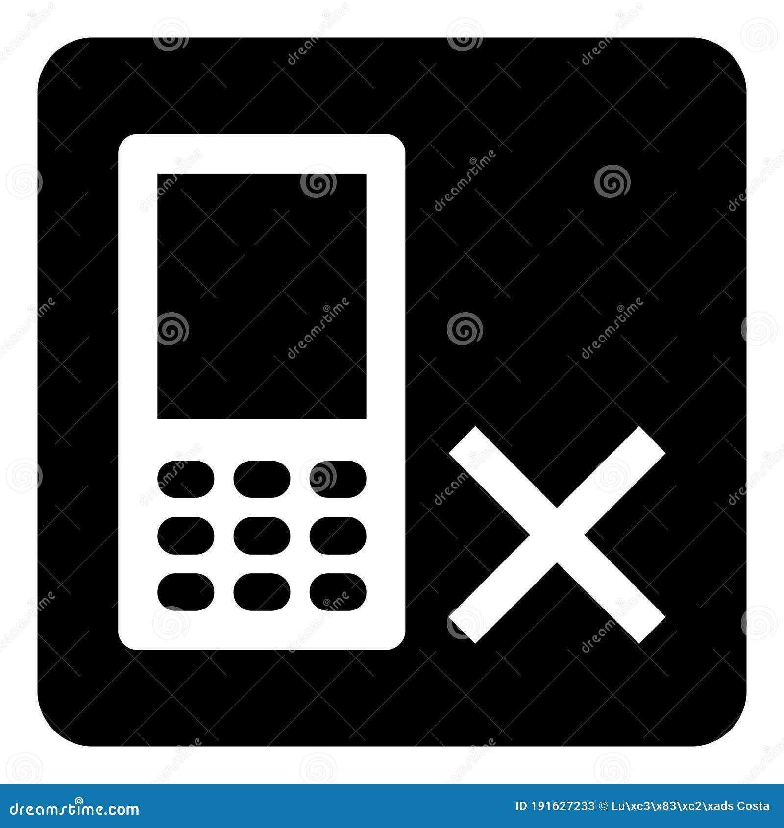 Off Mobile Phone Sign Switch Off Phone Icon No Phone Allowed Mobile ...