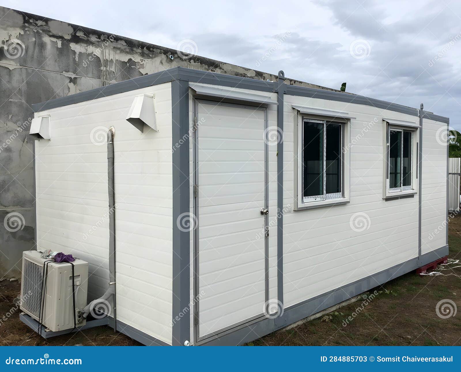 Mobile Office Buildings or Container Site Office for Construction Site ...