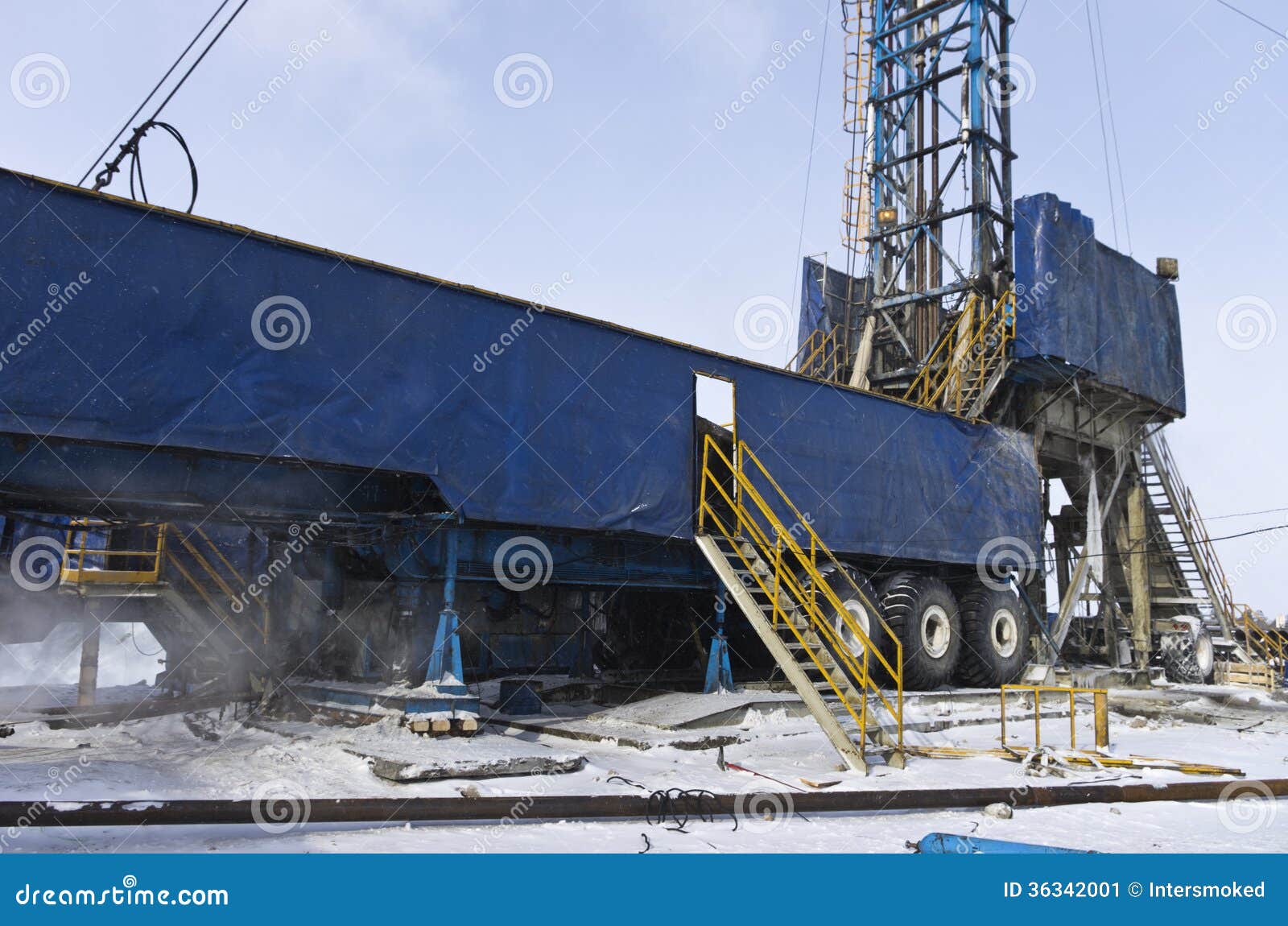 Mobile Oil Drilling Rigs