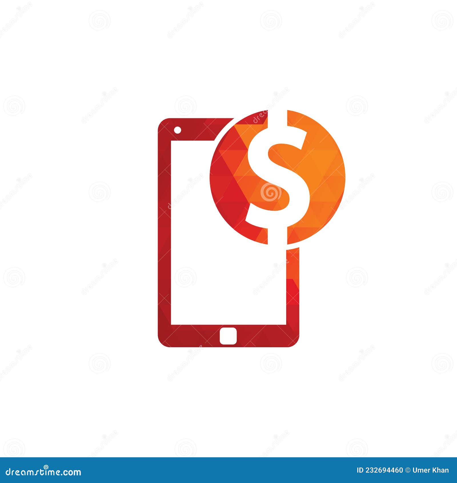 Mobile Pay Logo Template Design. Stock Vector - Illustration of ...