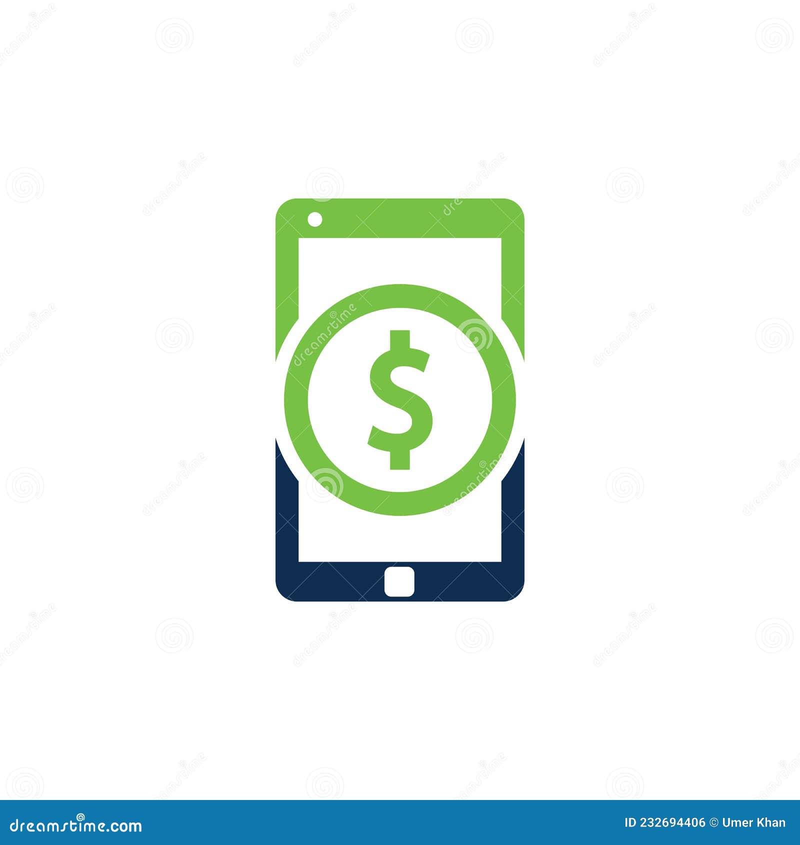 Mobile Pay Logo Template Design. Stock Vector - Illustration of online ...