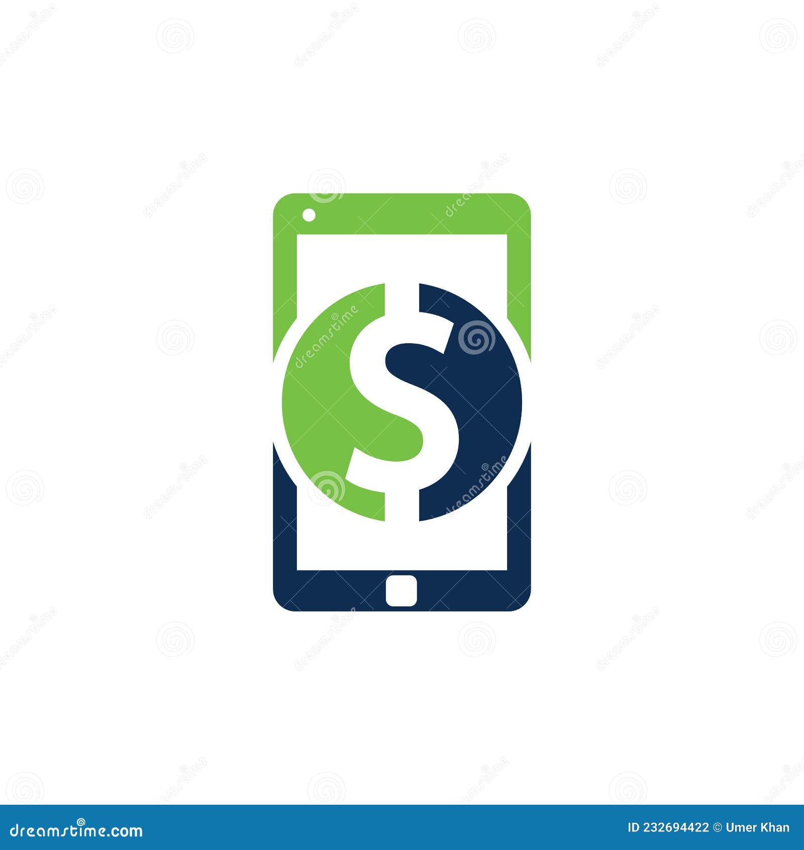 Mobile Pay Logo Template Design. Stock Vector - Illustration of ...