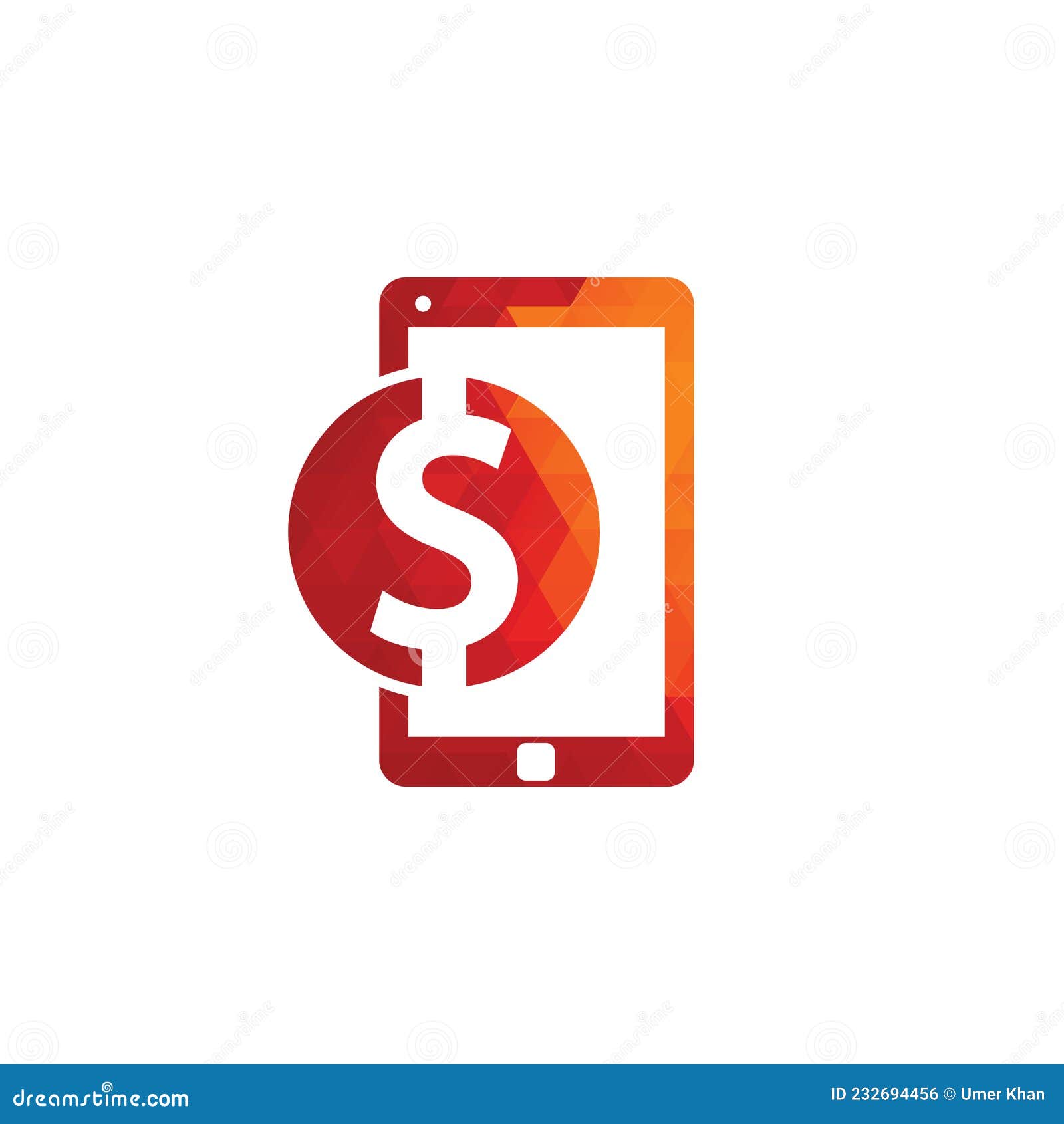 Mobile Pay Logo Template Design. Stock Vector - Illustration of money ...