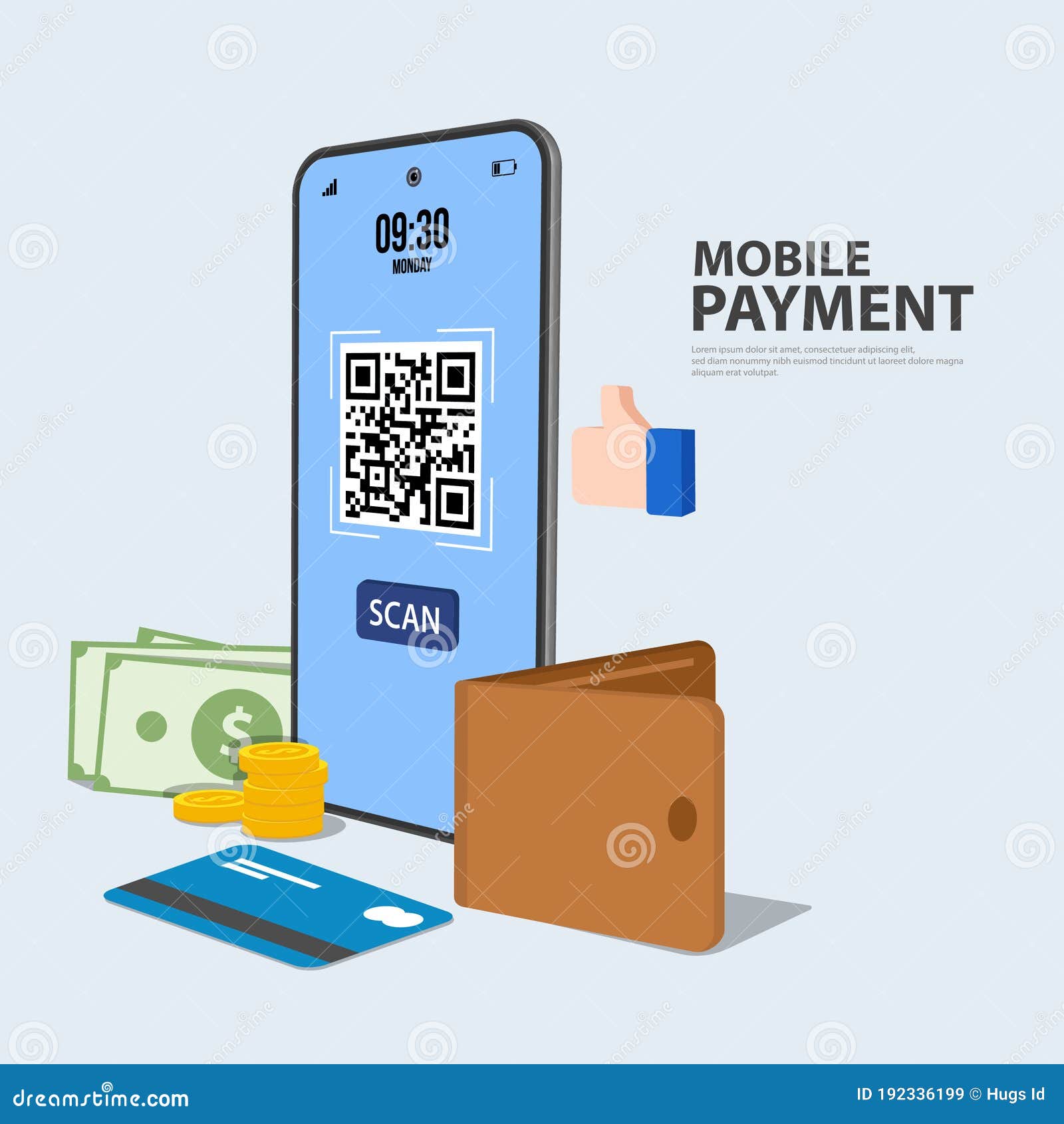 Mobile Payment Via Smartphone Using Barcode Identification.mobile Phone ...