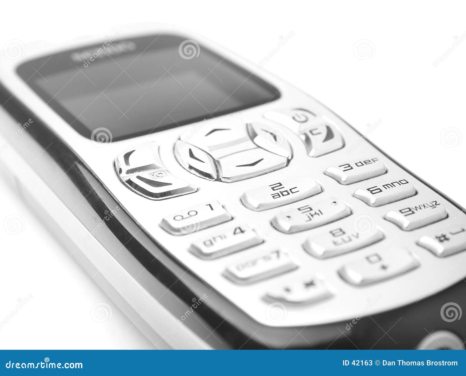 Mobile phone stock image. Image of telecom, keyboard, tele - 42163