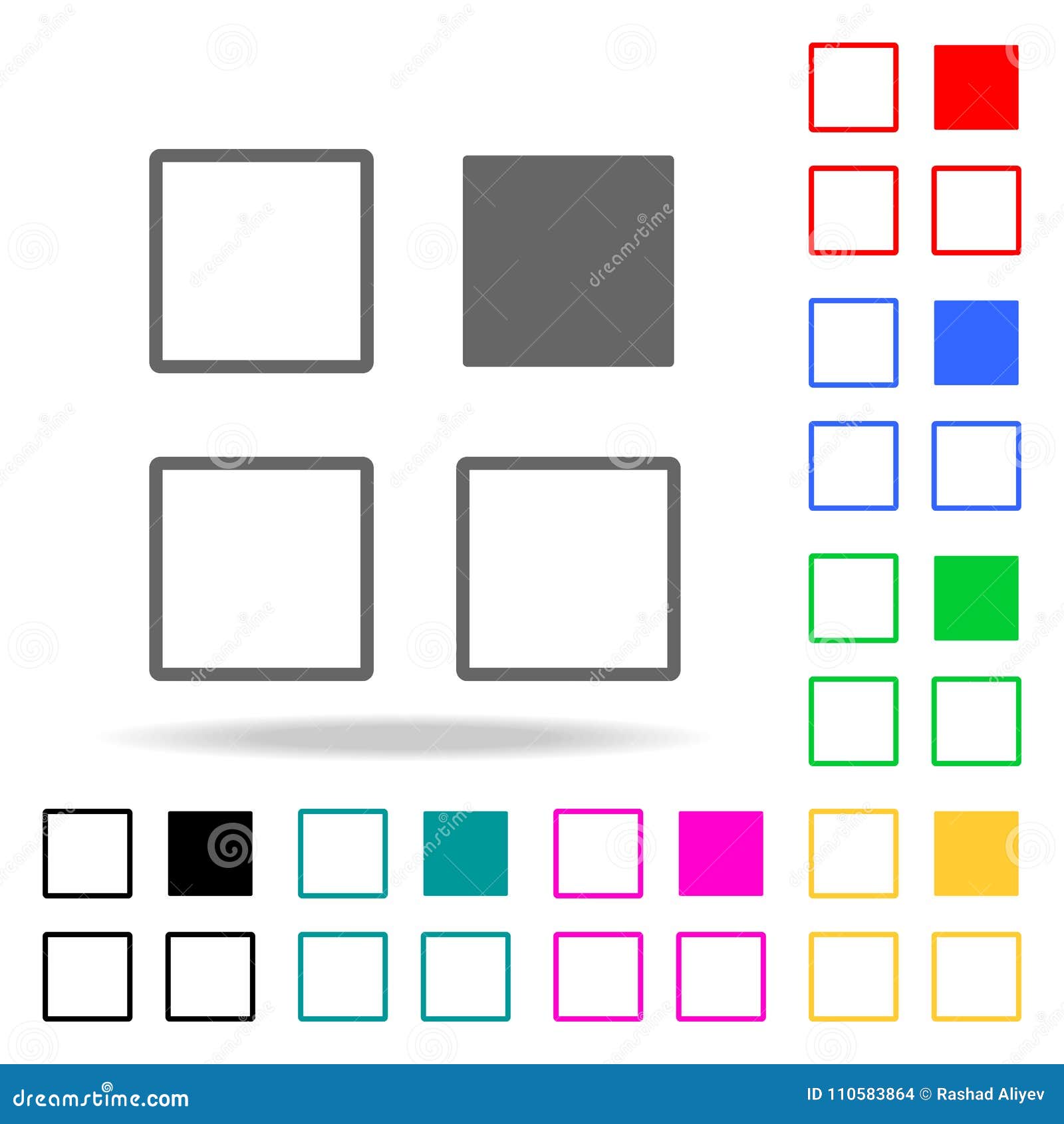 Mobile Phone App Sign Icon. Elements In Multi Colored Icons For Mobile ...