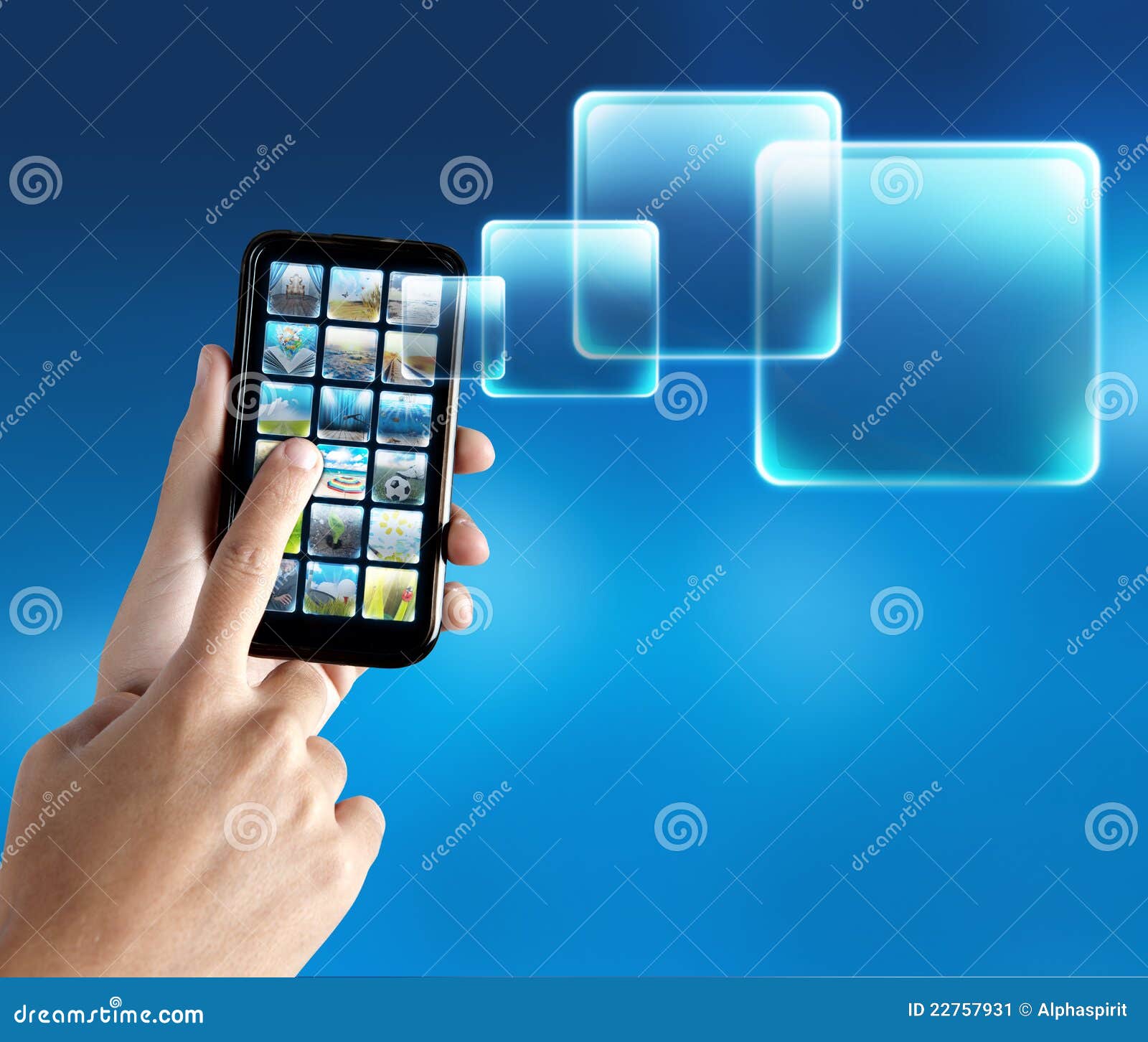 Mobile phone application stock image. Image of wireless - 22757931