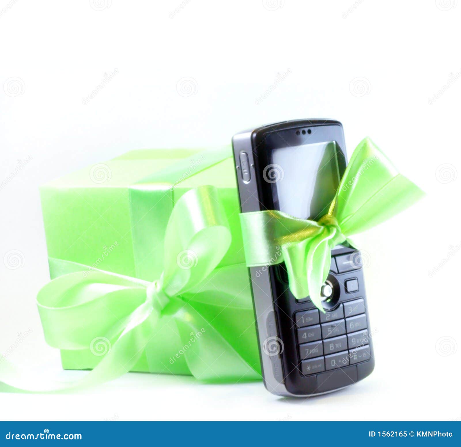 Mobile phone as present stock image. Image of mobile, birthday - 1562165
