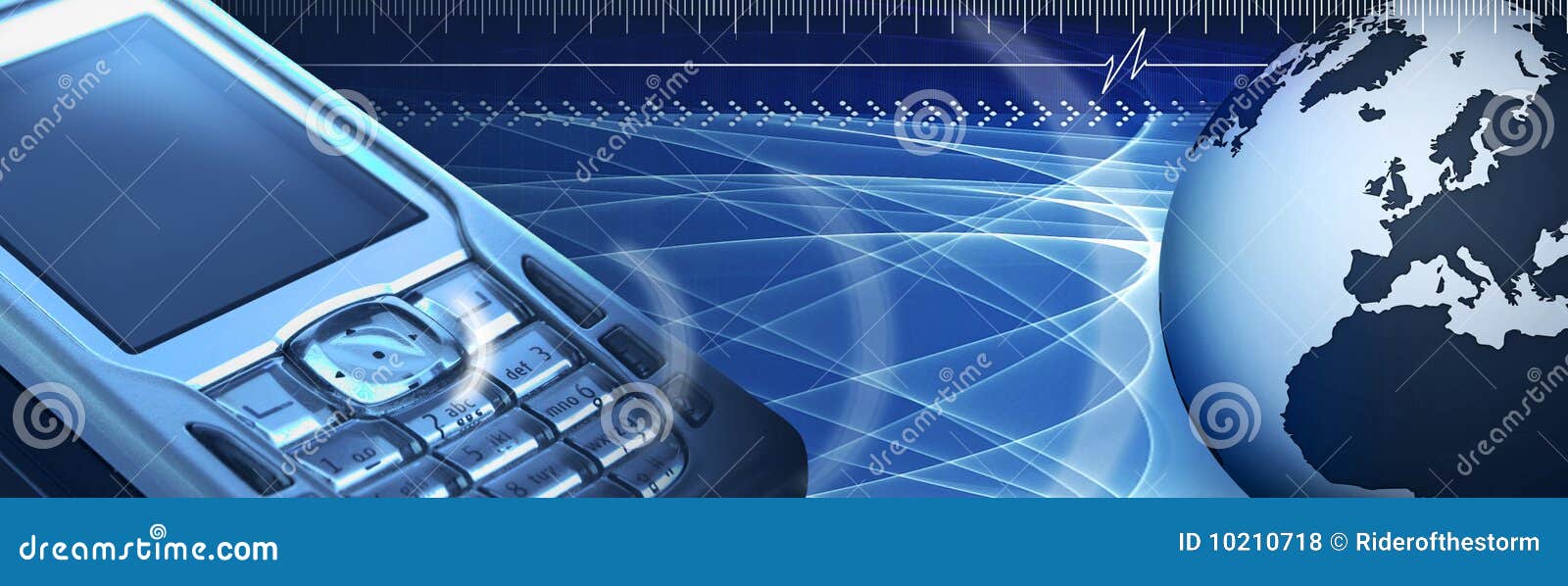 Mobile phone banner stock illustration. Illustration of schedule - 10210718