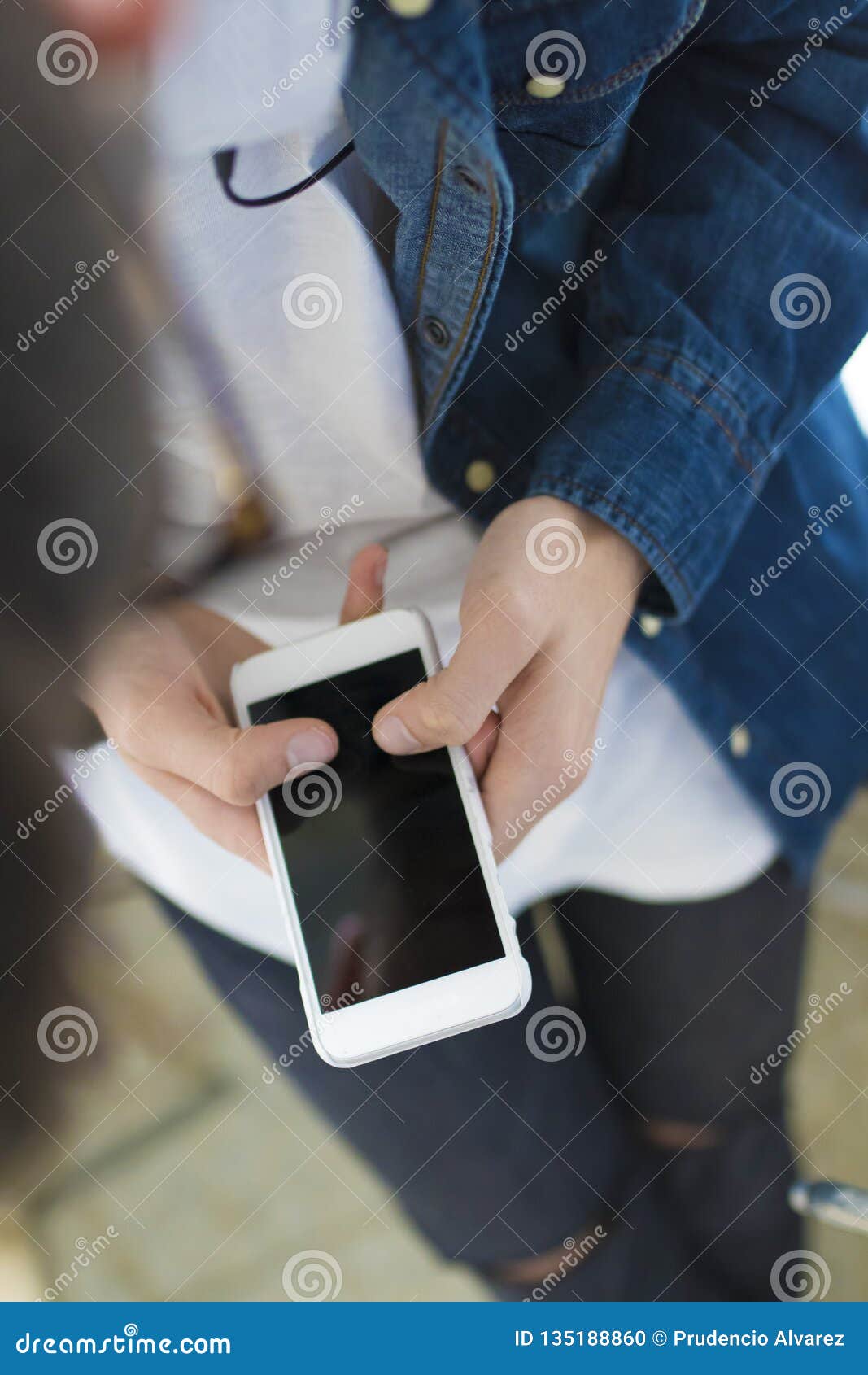 Mobile phone stock photo. Image of calling, social, teenager - 135188860