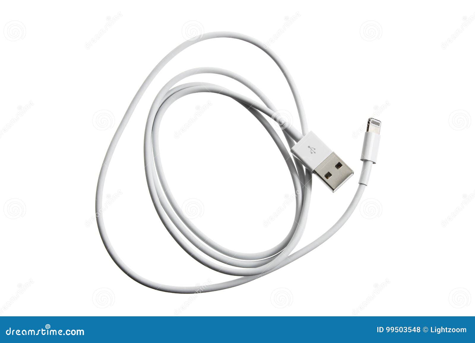 Mobile Phone Cable stock photo. Image of isolated, wire - 99503548