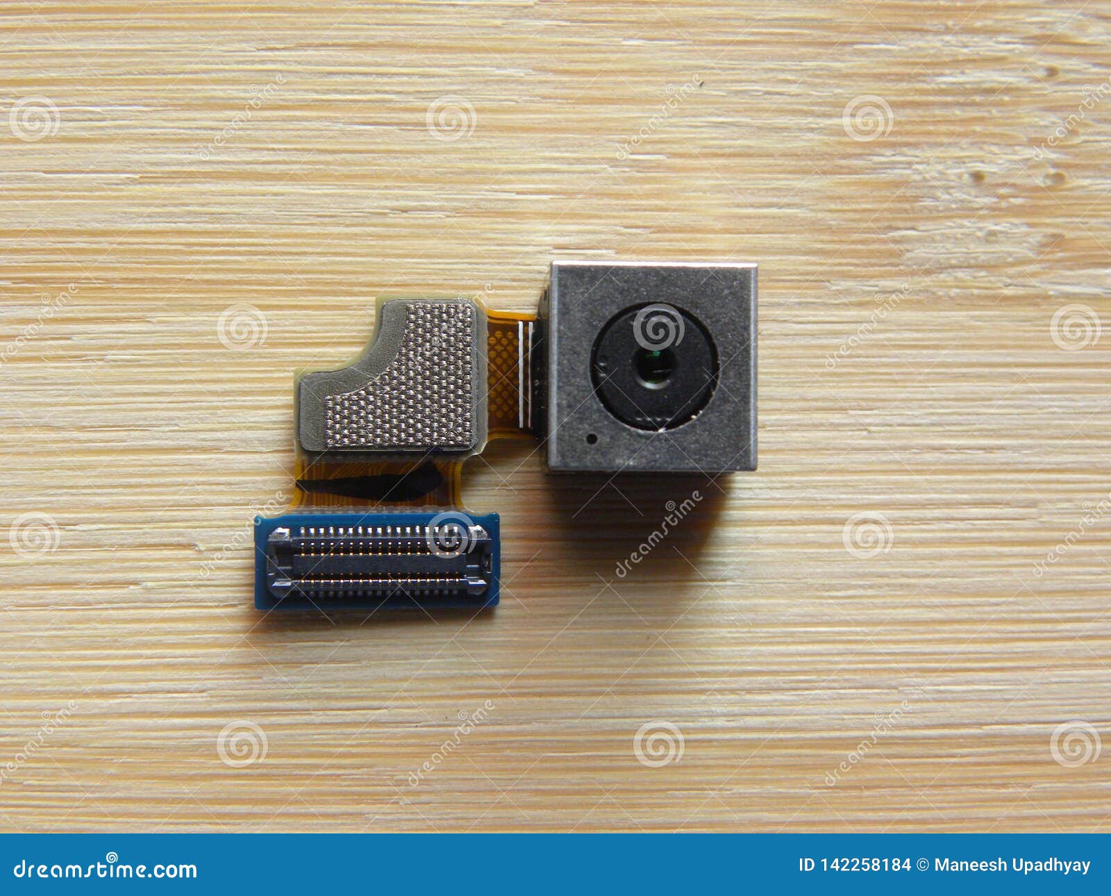 Smartphone camera module stock photo. Image of front - 142258184