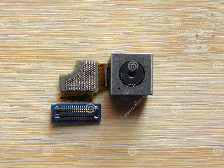 Smartphone camera module stock photo. Image of front - 142258184