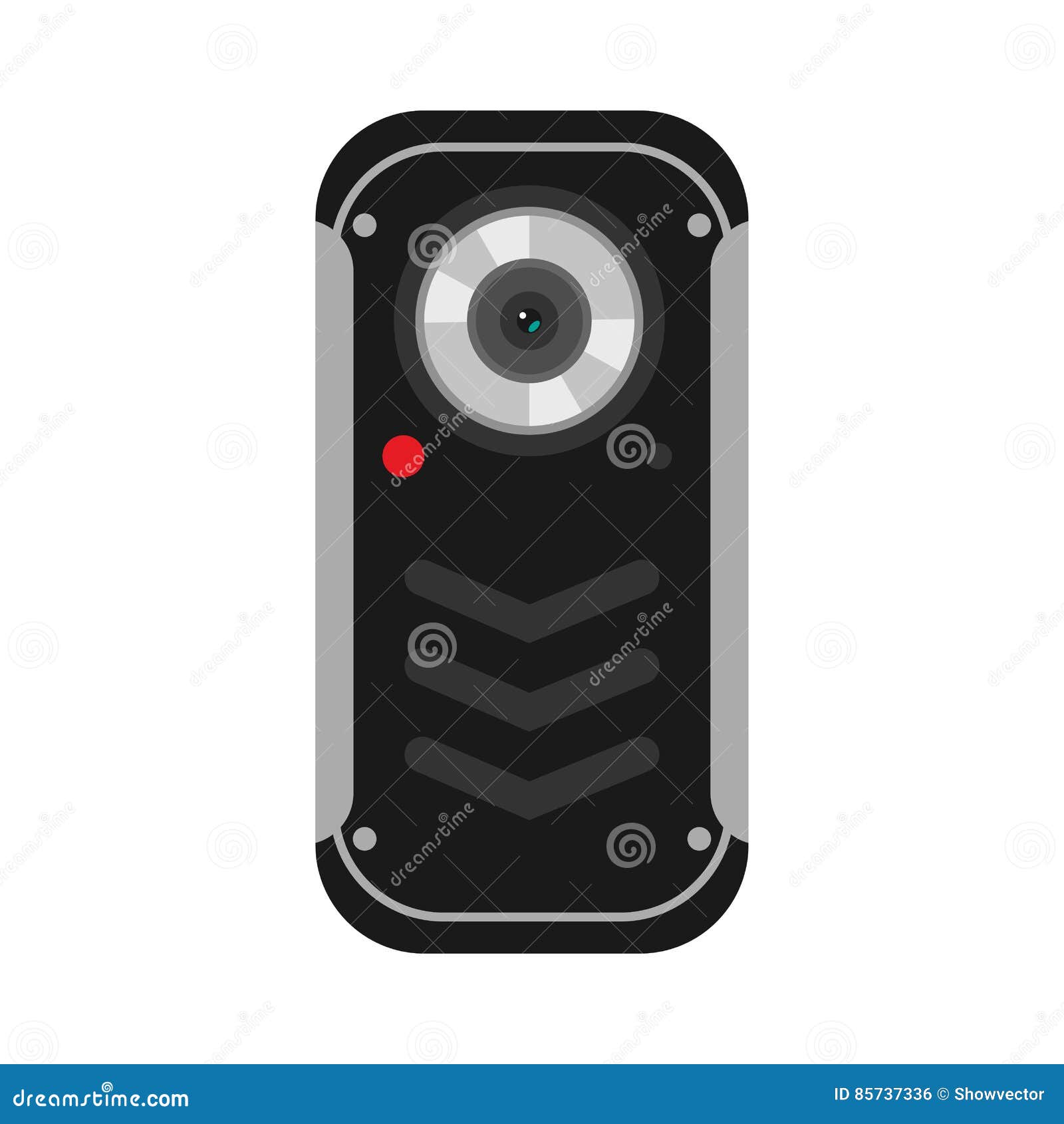 Mobile Phone Camera Vector Illustration. Stock Vector - Illustration of ...