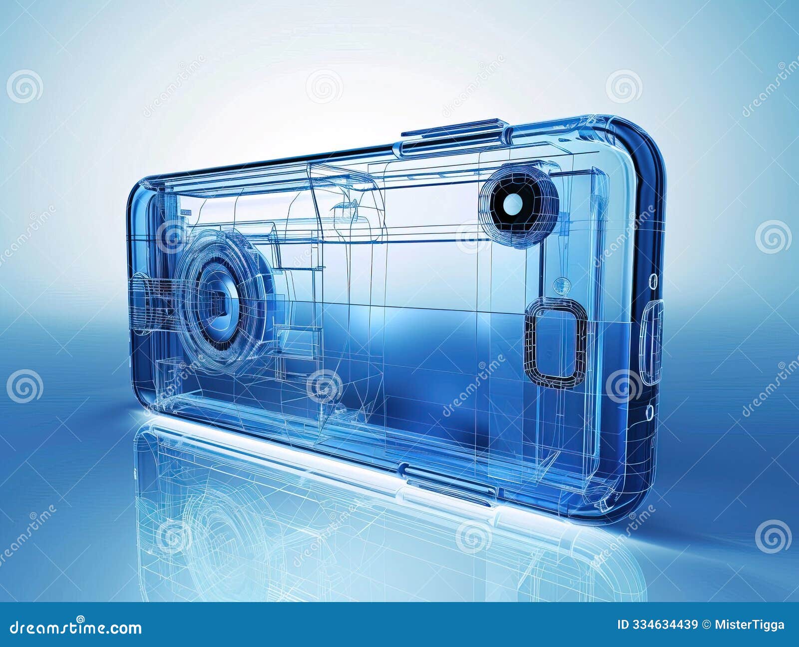 Mobile Phone Camera Visualization with Augmented Reality Transparent ...