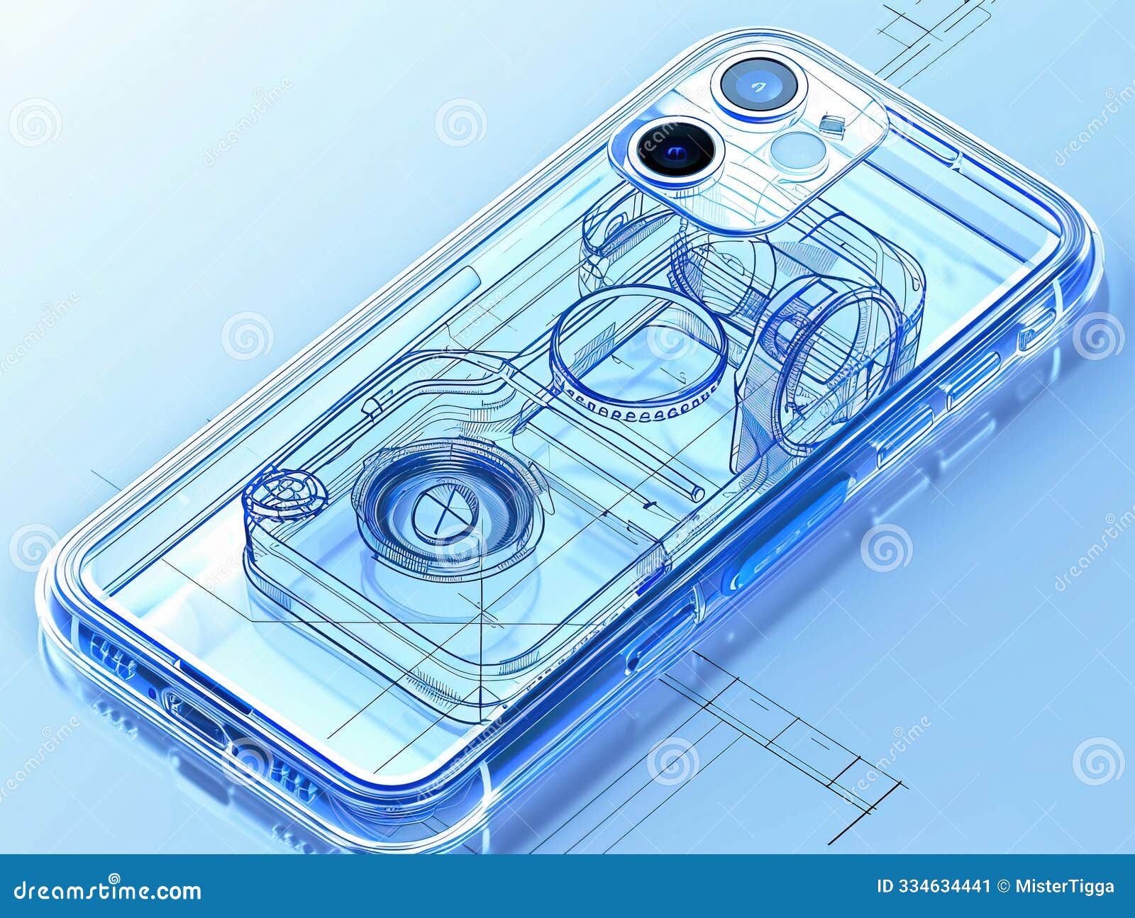 Mobile Phone Camera Visualization with Augmented Reality Transparent ...