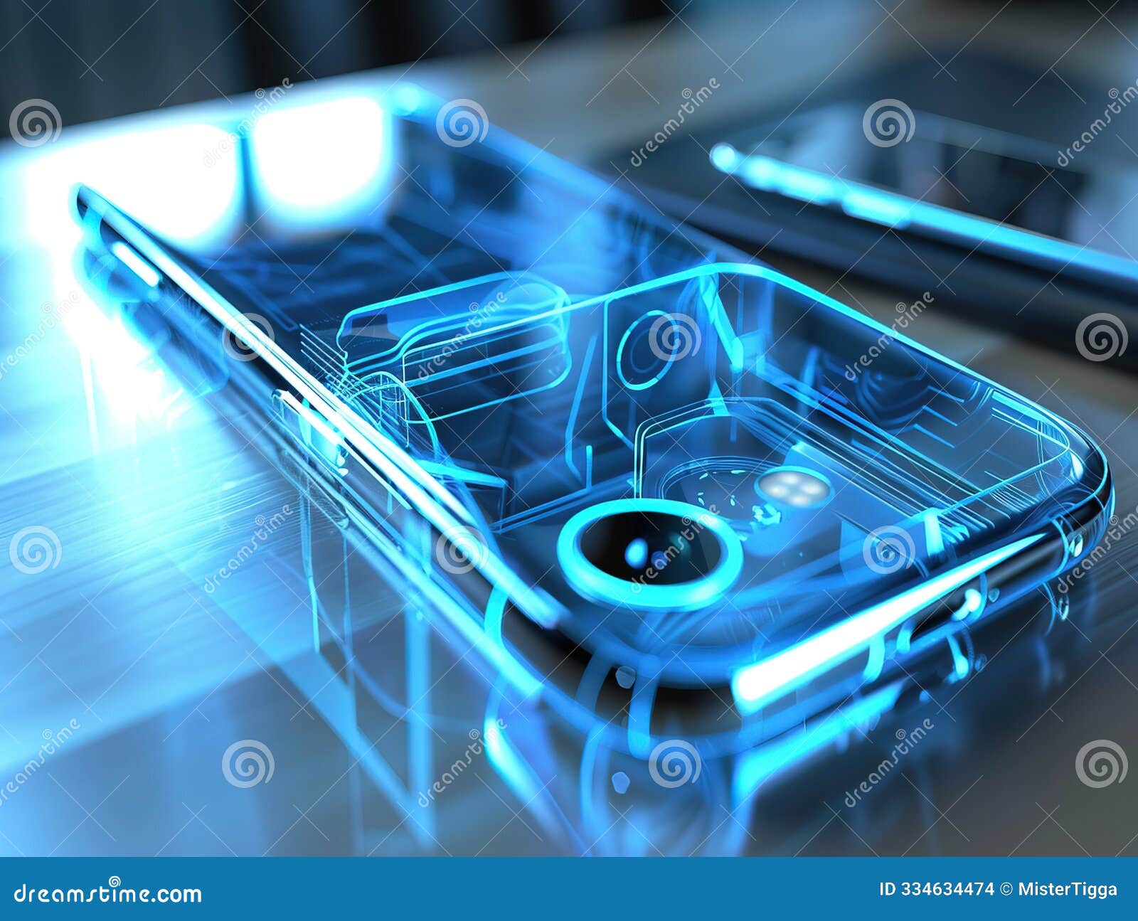 Mobile Phone Camera Visualization with Augmented Reality Transparent ...