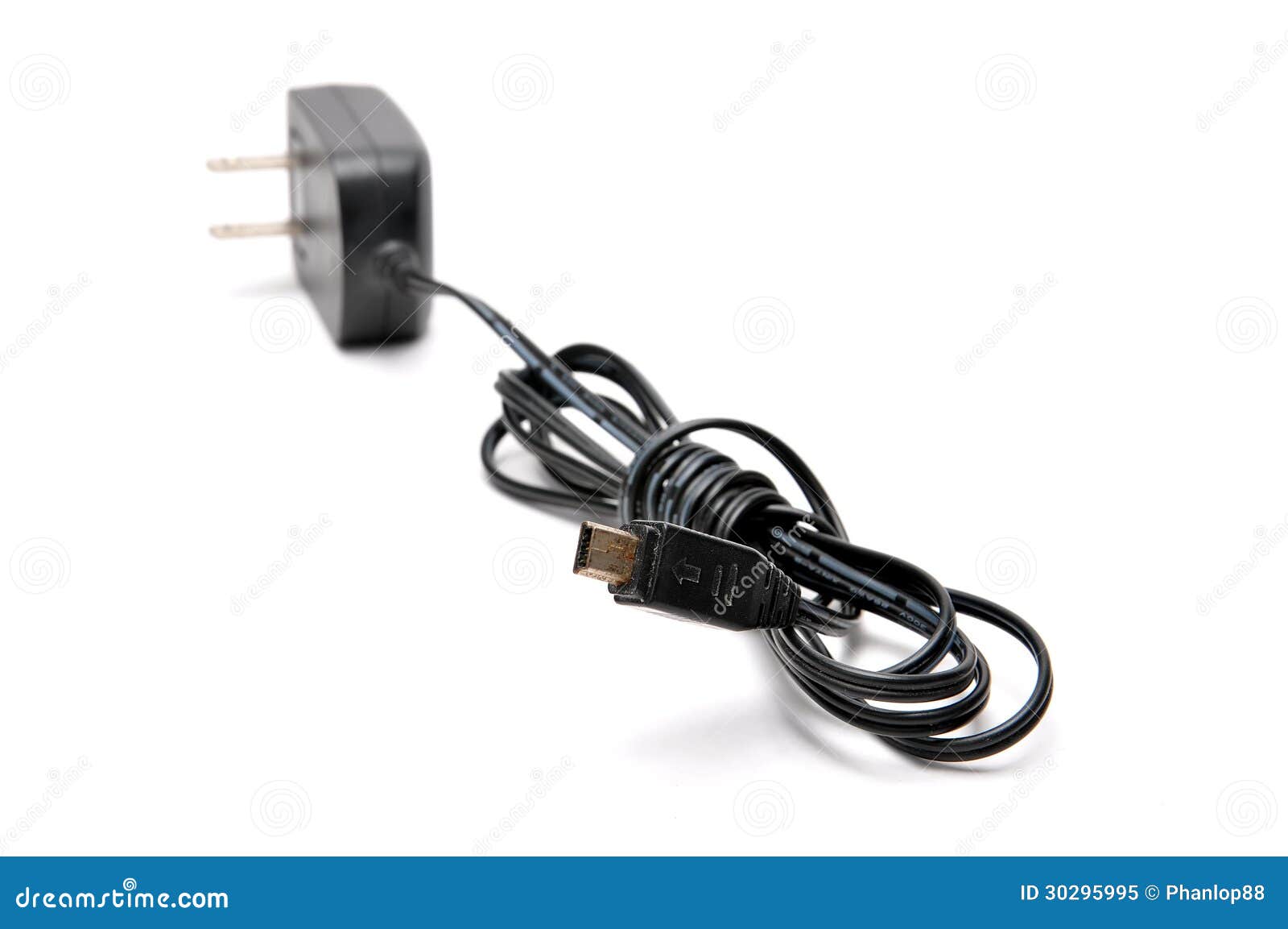 Mobile phone charger stock image. Image of closeup, fuel - 30295995