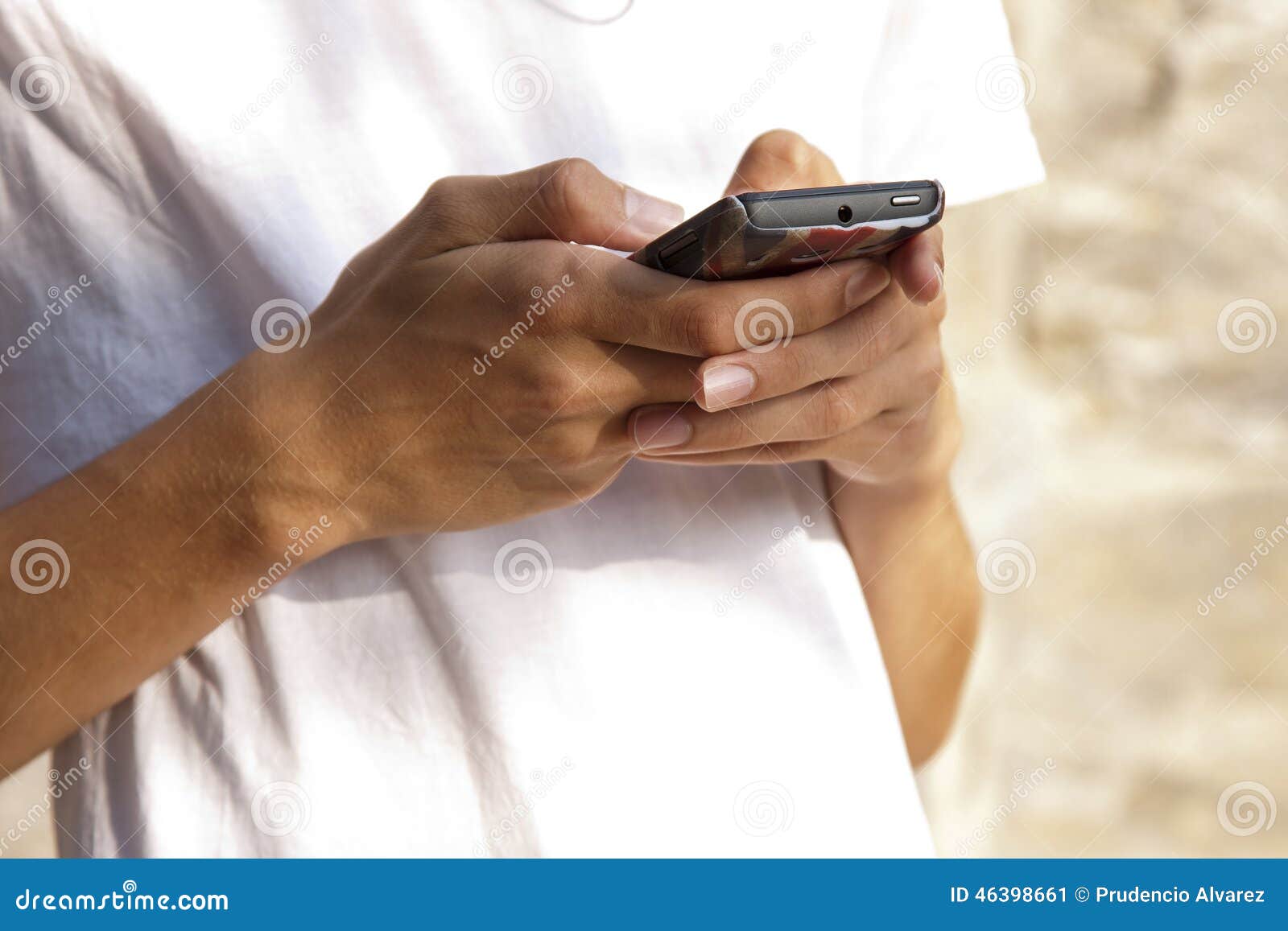 Mobile phone, chat stock image. Image of female, beautiful - 46398661