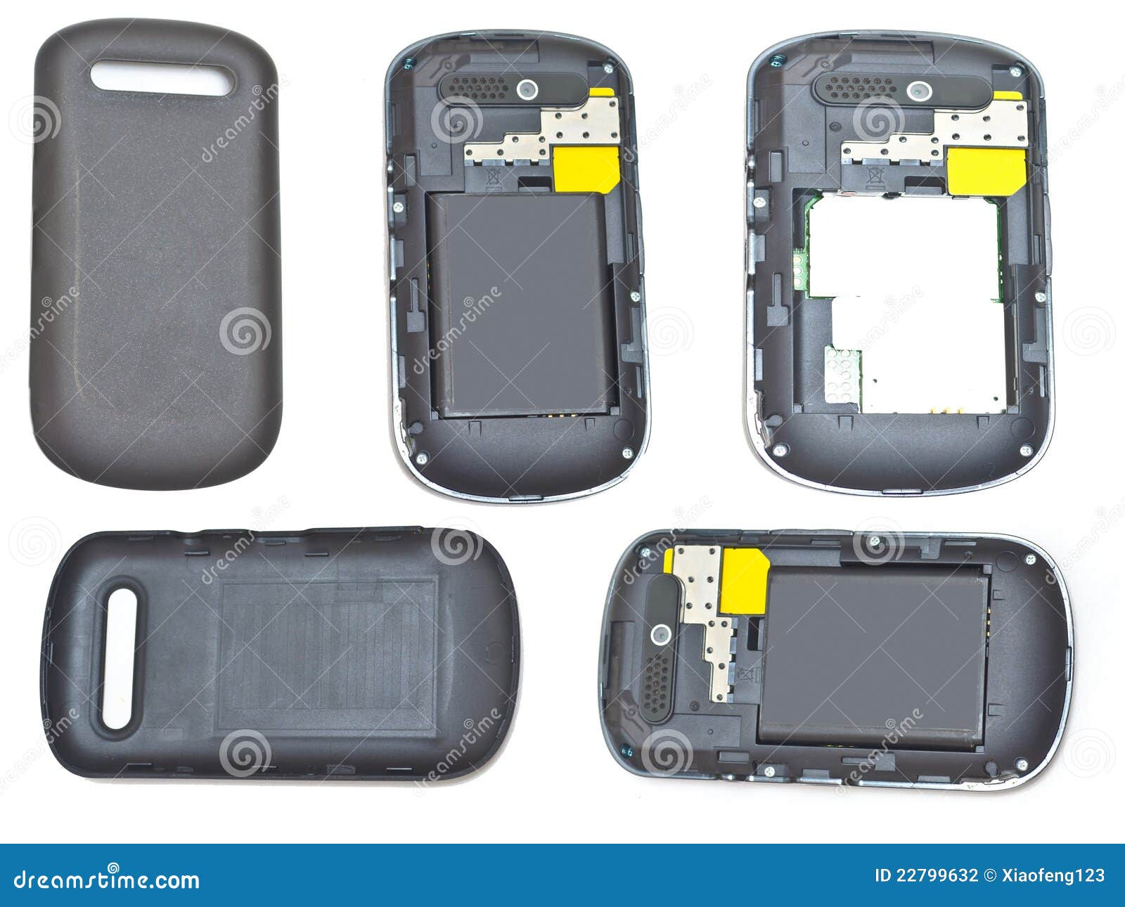 Mobile phone collages stock photo. Image of accessories - 22799632