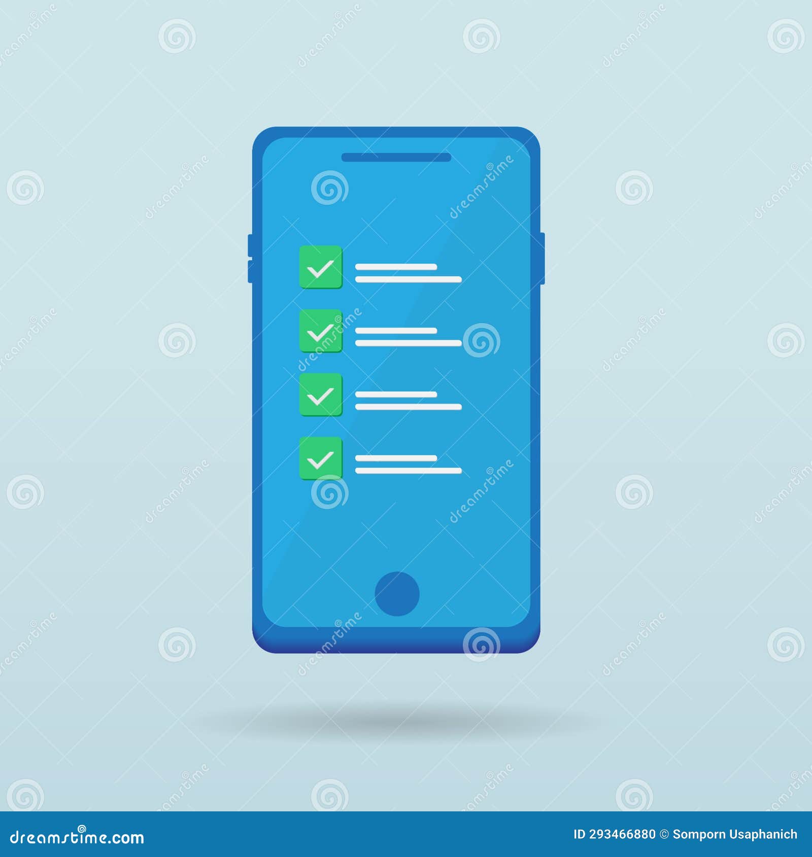 Mobile Phone 3D Mobile Phone Drawing Suitable for Use in Banners ...