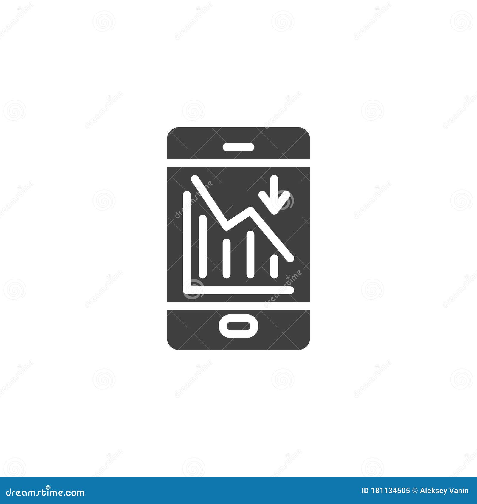 3d Decrease Graph Royalty-Free Stock Photography | CartoonDealer.com #14222873