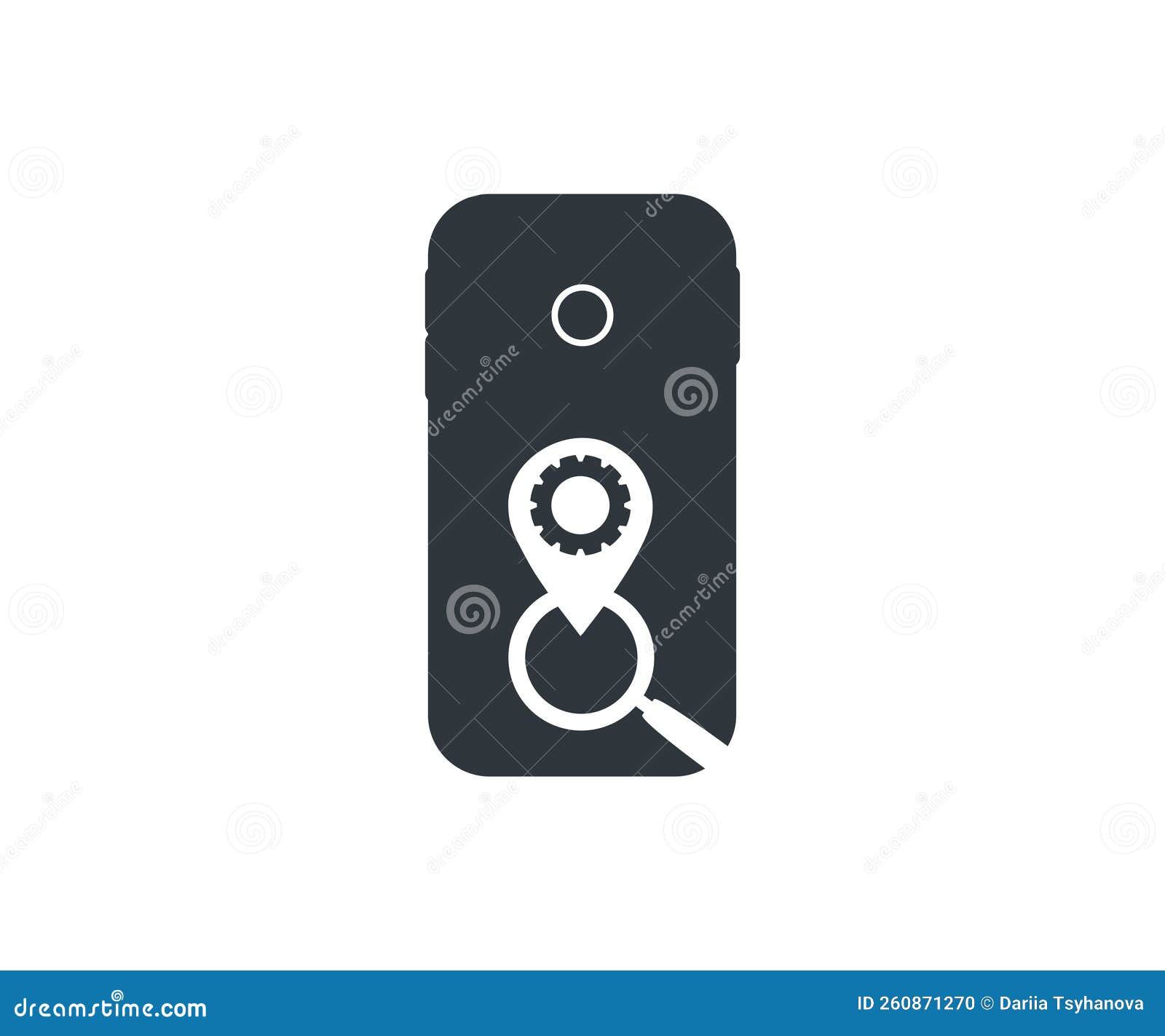 Mobile Phone Diagnostic Logo Design. Diagnostics and Replacement of ...